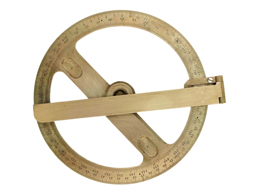 Original German WWII Artillery Protractor/Calculator Set by Gebr.haff ...