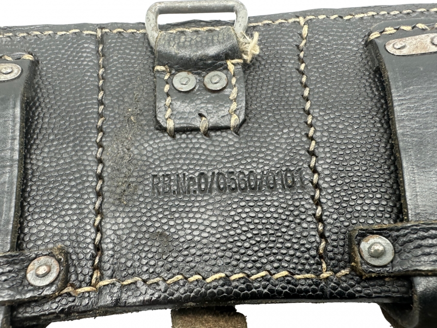 WWII Authentic German 98K Black Ammunition Pouch | World War I & II ...