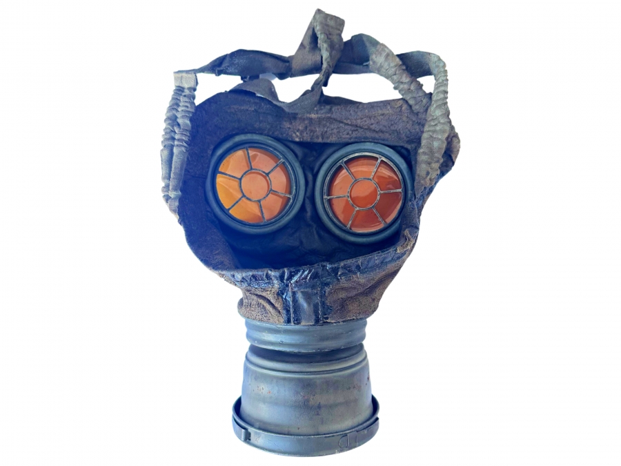 WW1 Original German Model M1917 Gasschutzmaske Gas Mask and Canister ...
