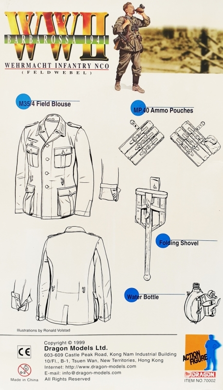 Dragon Action Figure 1/6 | World War I & II Memorabilia