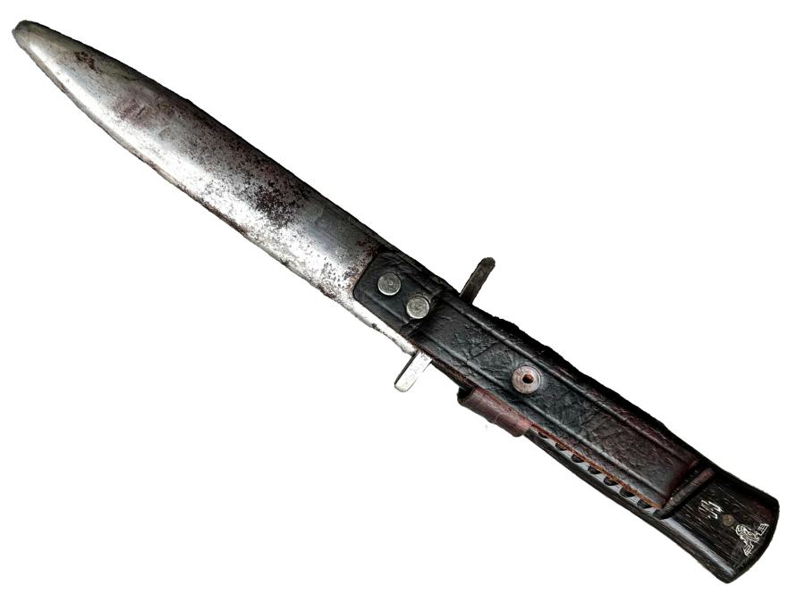Original WW1/WW2 German SS Marked Boot knife By Gottlieb Hammesfahr ...