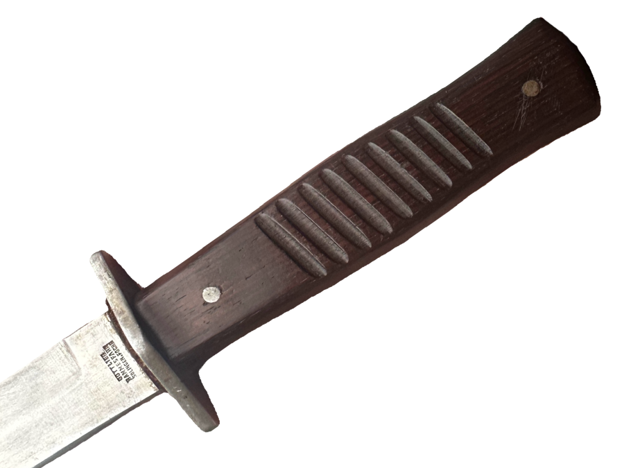 WW1/WW2 German Boot Knife with Scabbard By Gottlieb Hammesfahr Solingen ...