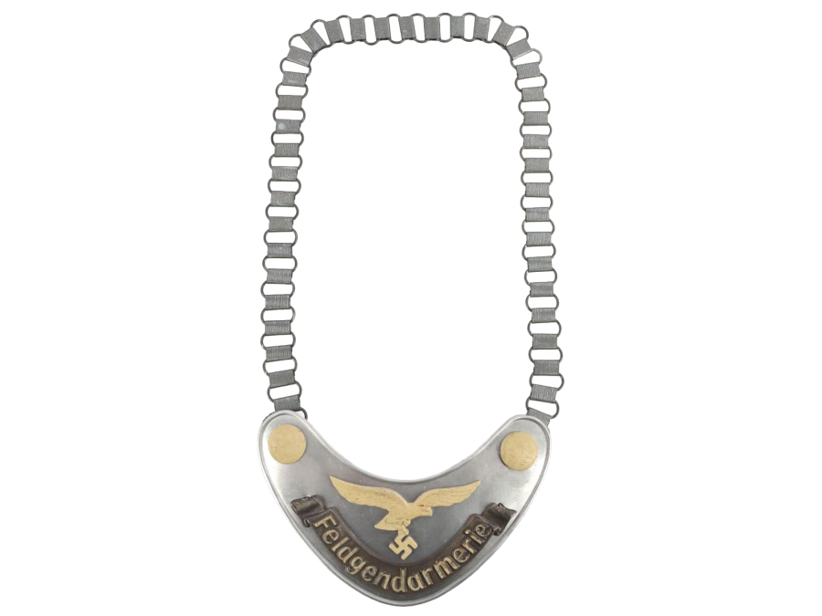 WW2 German Third Reich Feldgendarmerie Gorget | World War I & II ...