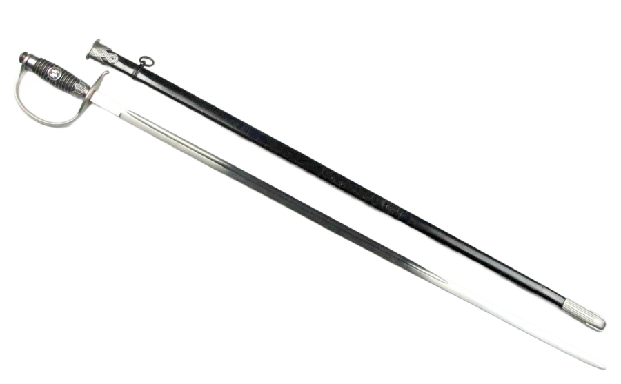 WW2 German Third Reich SS Officer's Sword with Scabbard Original ...