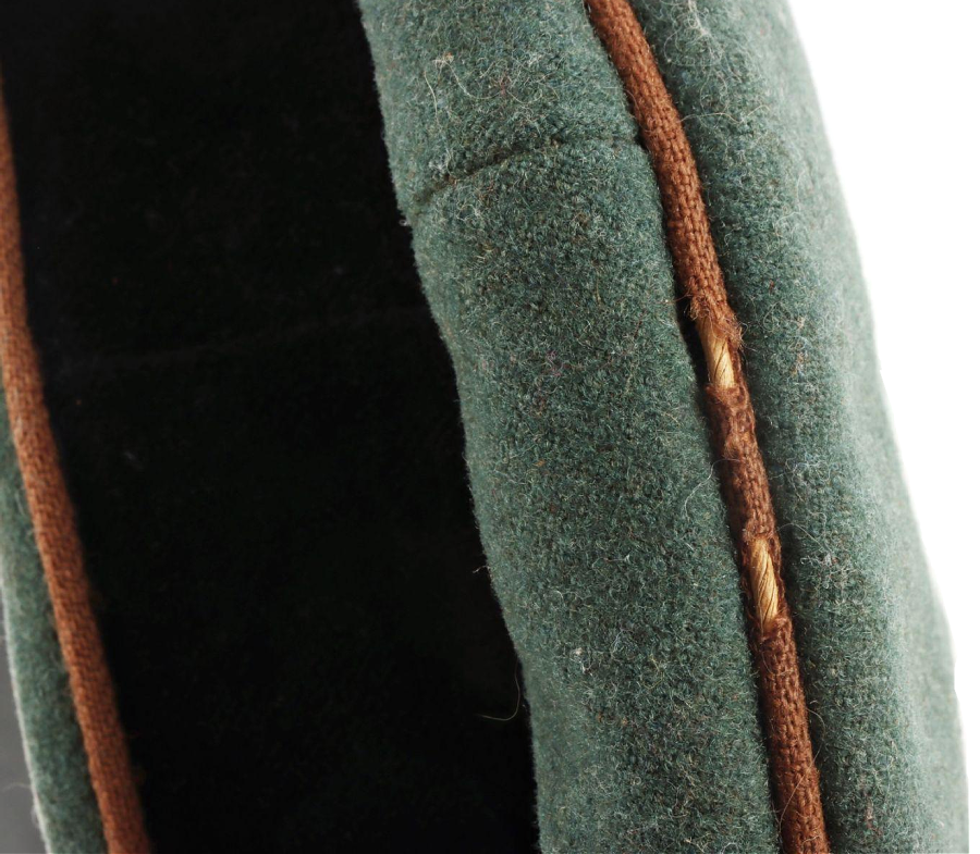 WW2 German SS-Totenkopfverbände Concentration Camp Officer Visor Cap ...