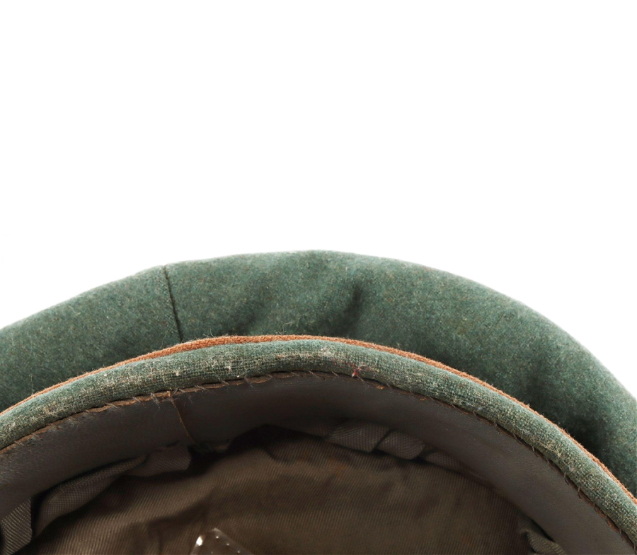 WW2 German SS-Totenkopfverbände Concentration Camp Officer Visor Cap ...