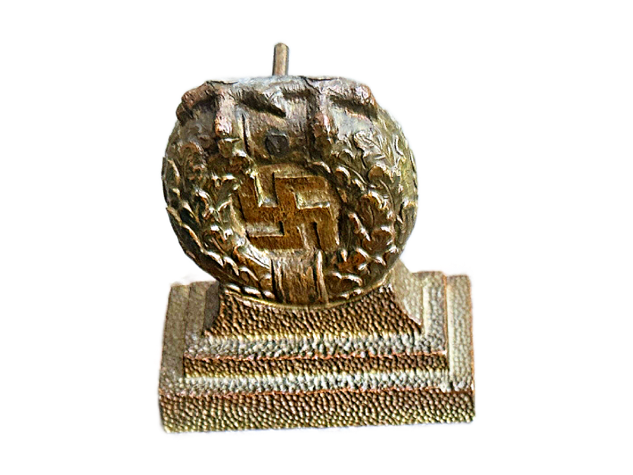 WW2 German Third Reich Bronze Eagle From Dachau Concentration Camp In ...