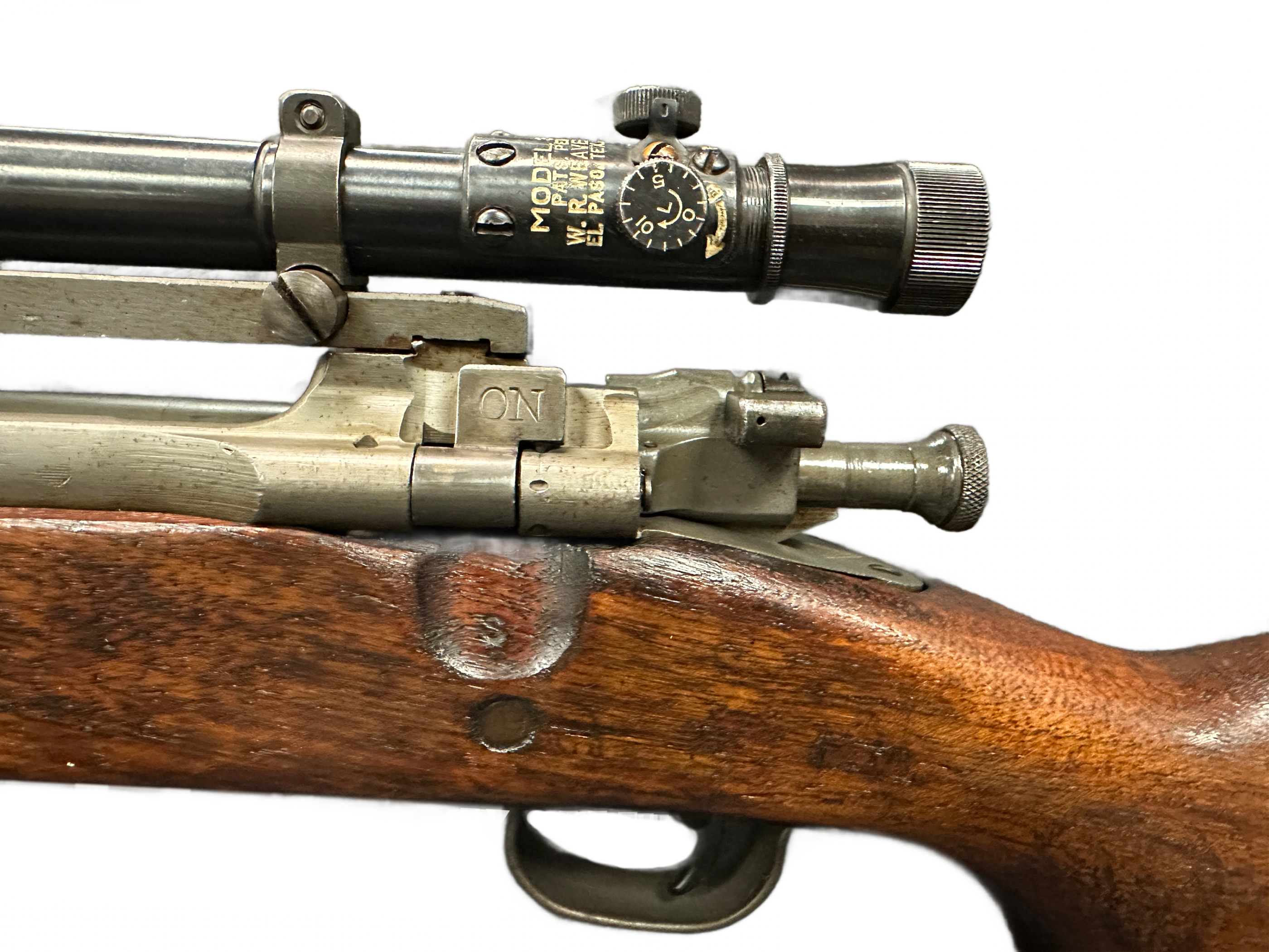 WW2 US Remington Model 03-A3 Sniper Rifle With F.O.R. Weaver Scope ...