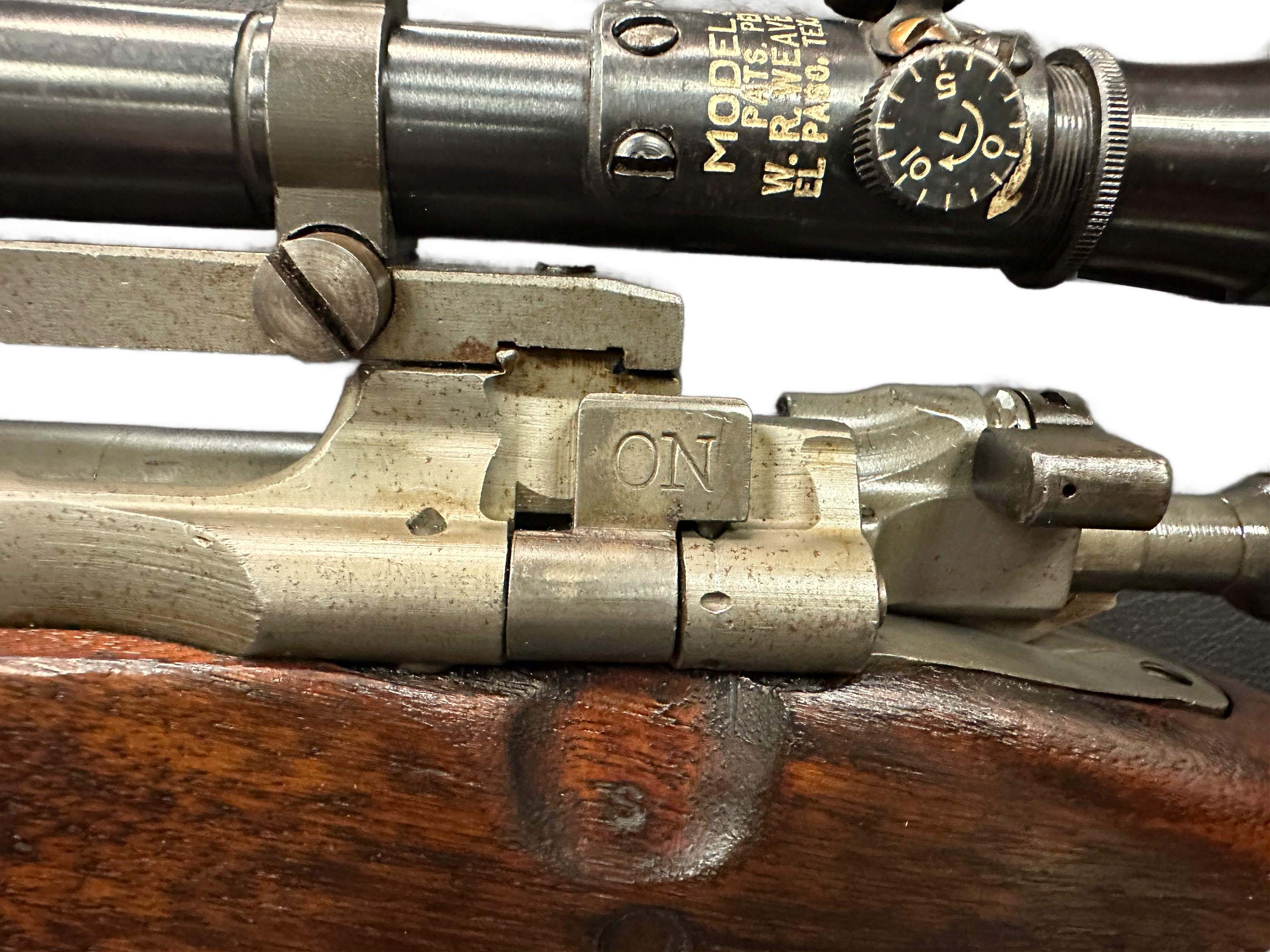 WW2 US Remington Model 03-A3 Sniper Rifle With F.O.R. Weaver Scope ...