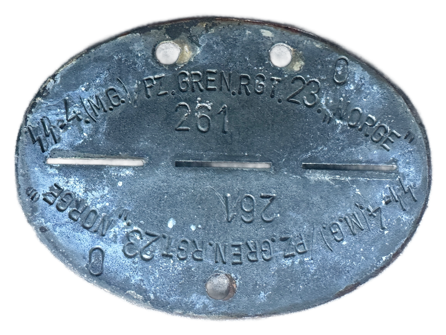 WW2 German German SS 4/MG Panzer Grenadier R.G.T. Norge Division ...