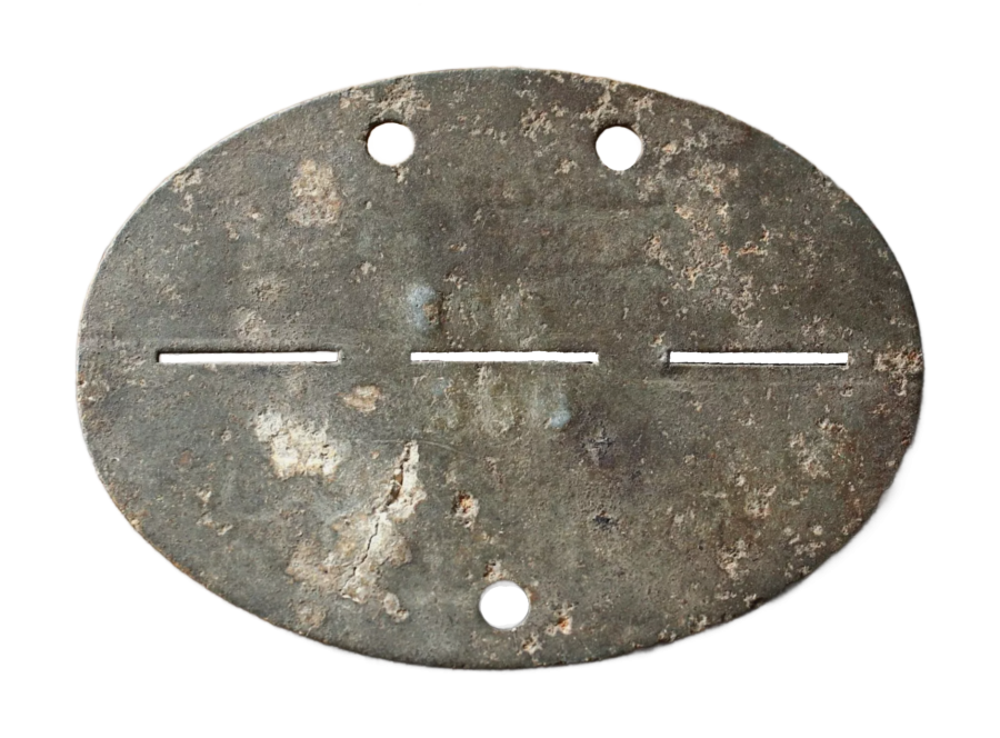 WW2 German Zollgrenzschutz Hamburg Army Soldiers Identification Tag ...