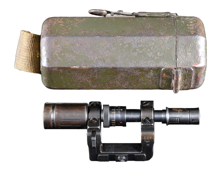 WW2 German ZF-41 Scope, Mount & Case (Original) | World War I & II ...