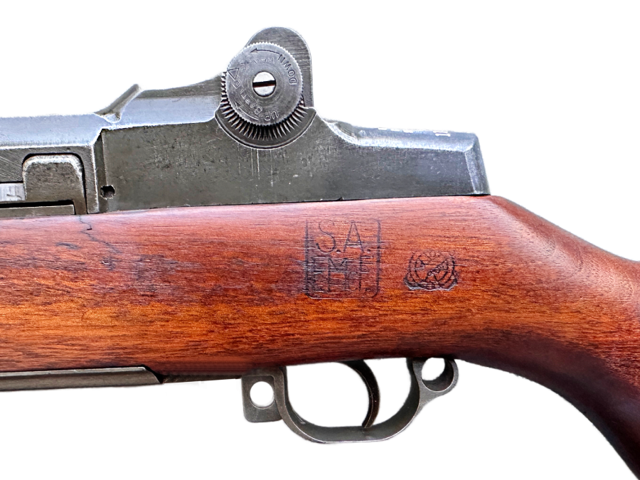 Original WW2 US M1 GARAND 1942 Springfield Armory Rifle with Leather ...