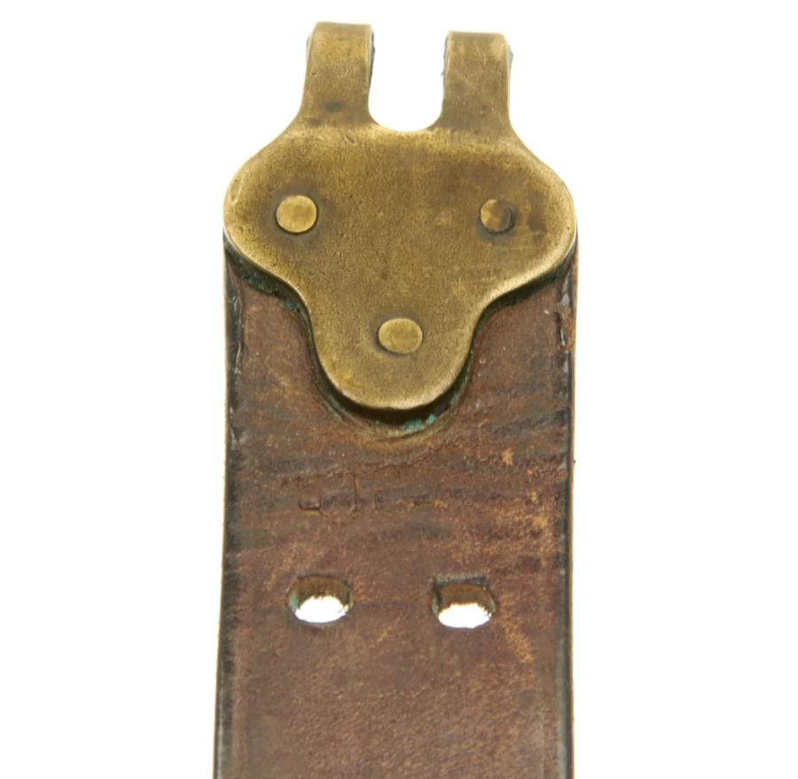 Original WW1 & WW2 Lawrence Leather Rifle Sling for a Springfield M1907 ...