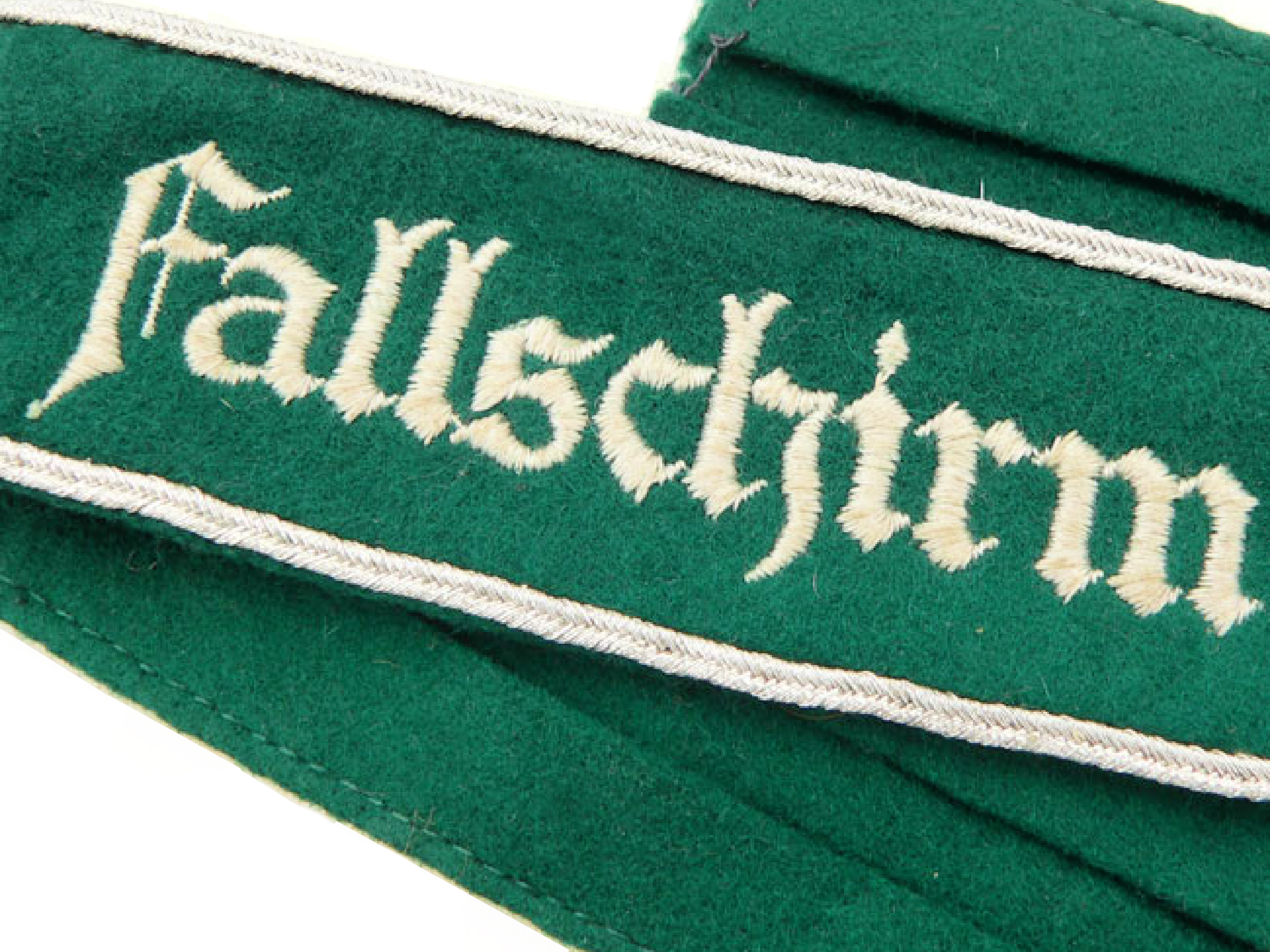 WW2 German Luftwaffe Paratrooper Fallschirm Division Cuff Title | World ...