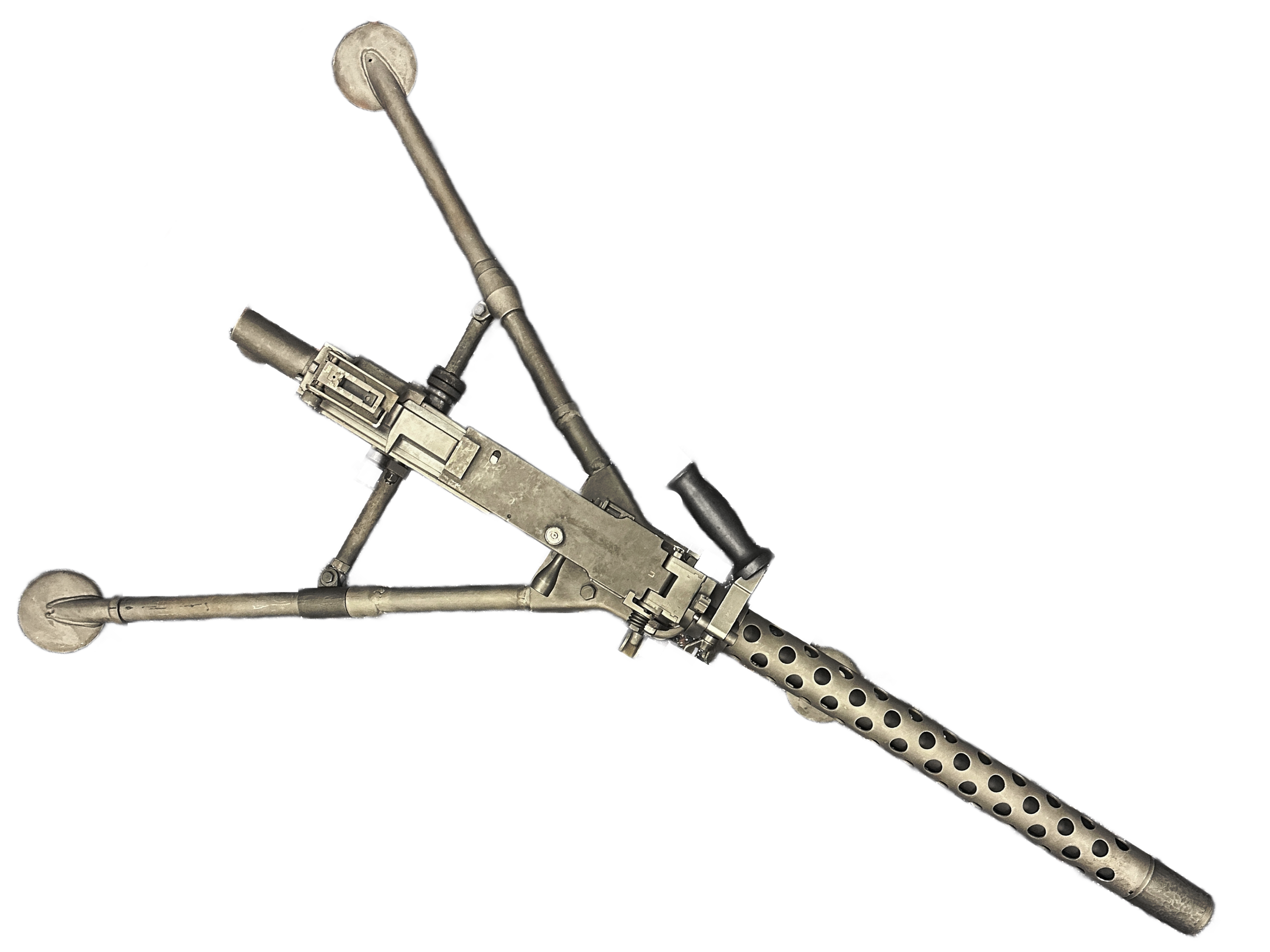 WW2 US Browning 1919 Semi-Auto Machine Gun with Bipod (Reproduction ...