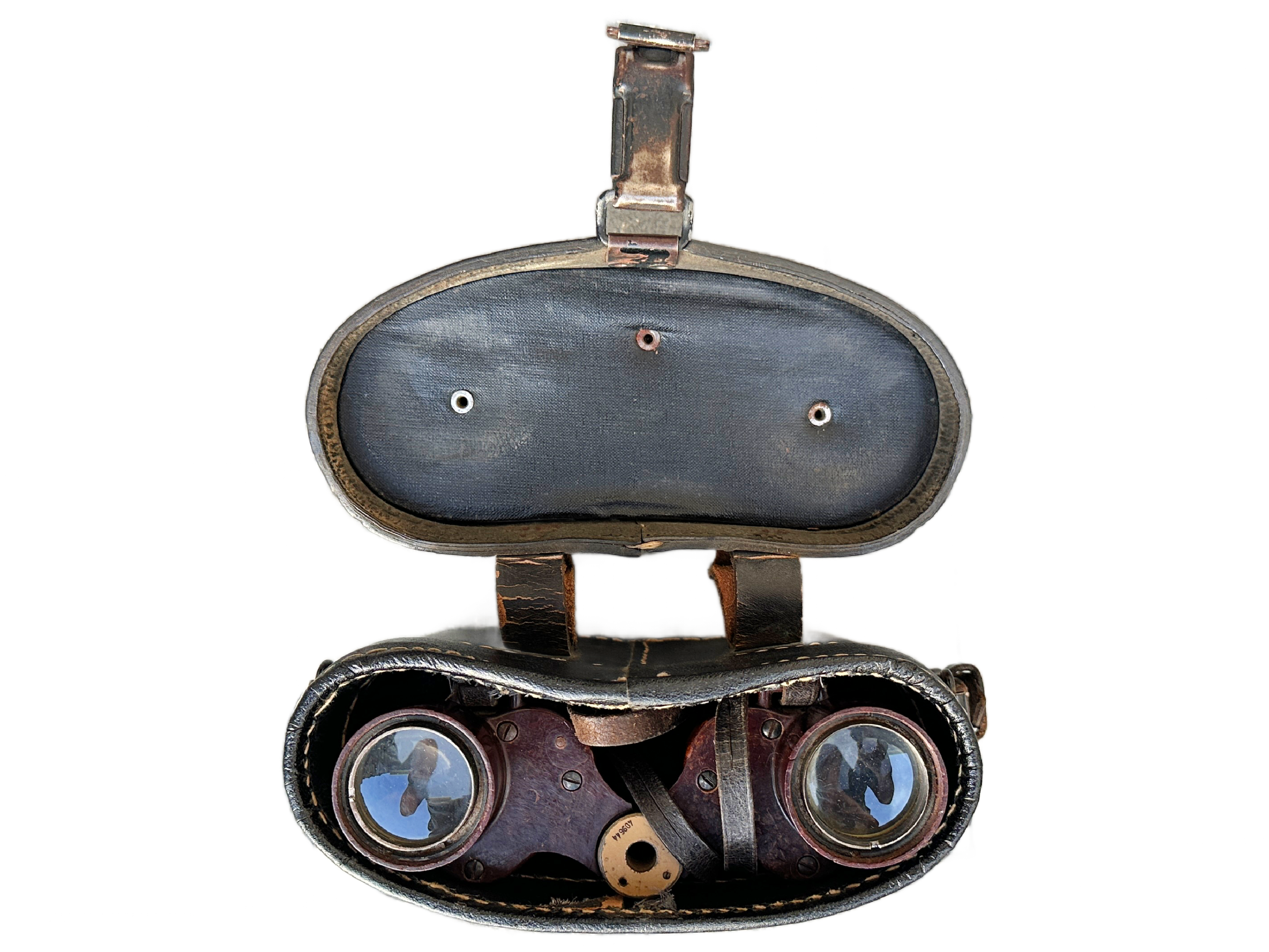 WW2 German RARE Wehrmacht Dienstglas 6x30 Bakelite Binoculars with ...