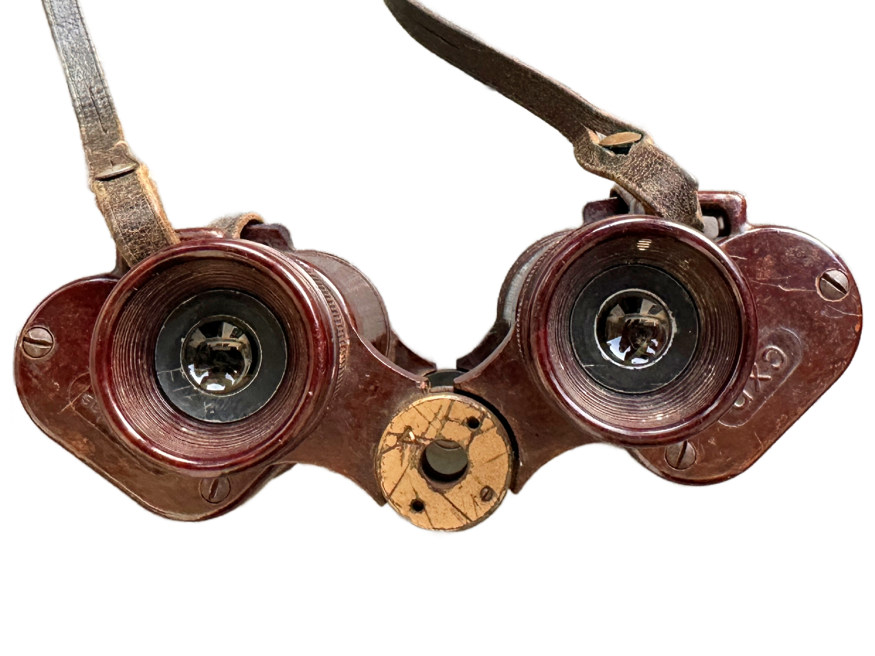 WW2 German RARE Wehrmacht Dienstglas 6x30 Bakelite Binoculars with ...