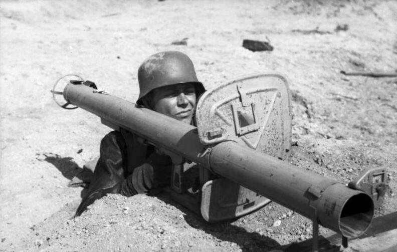 WW2 Original VERY RARE German (RPzB) Panzerschreck Model 54- 8.8cm Anti ...