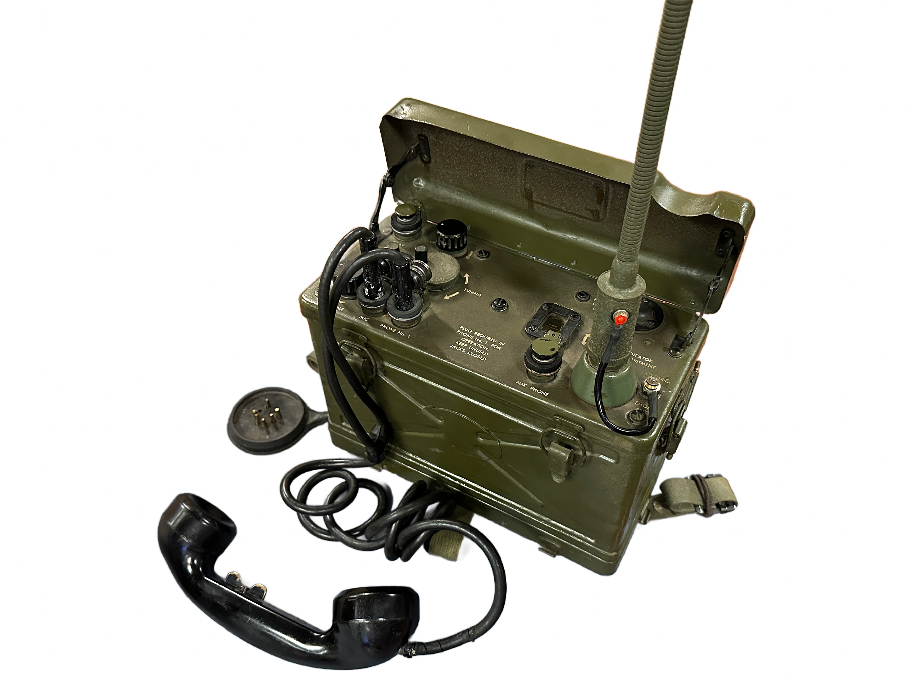 Original WWII U.S. Signal Corps BC-1000 Backpack Radio Receiver and ...