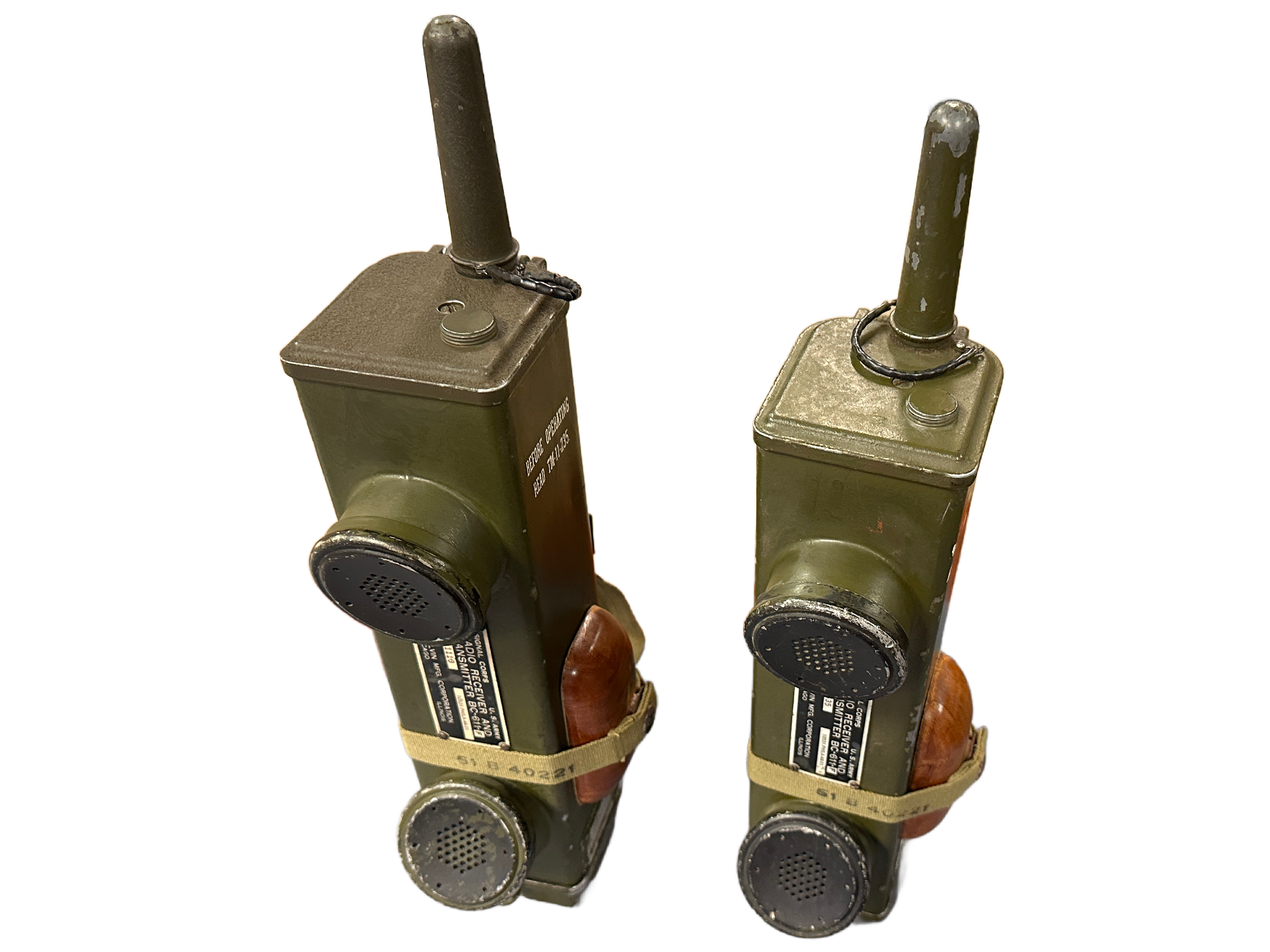 Original WWII U.S. Signal Corps BC-1000 Backpack Radio Receiver and ...