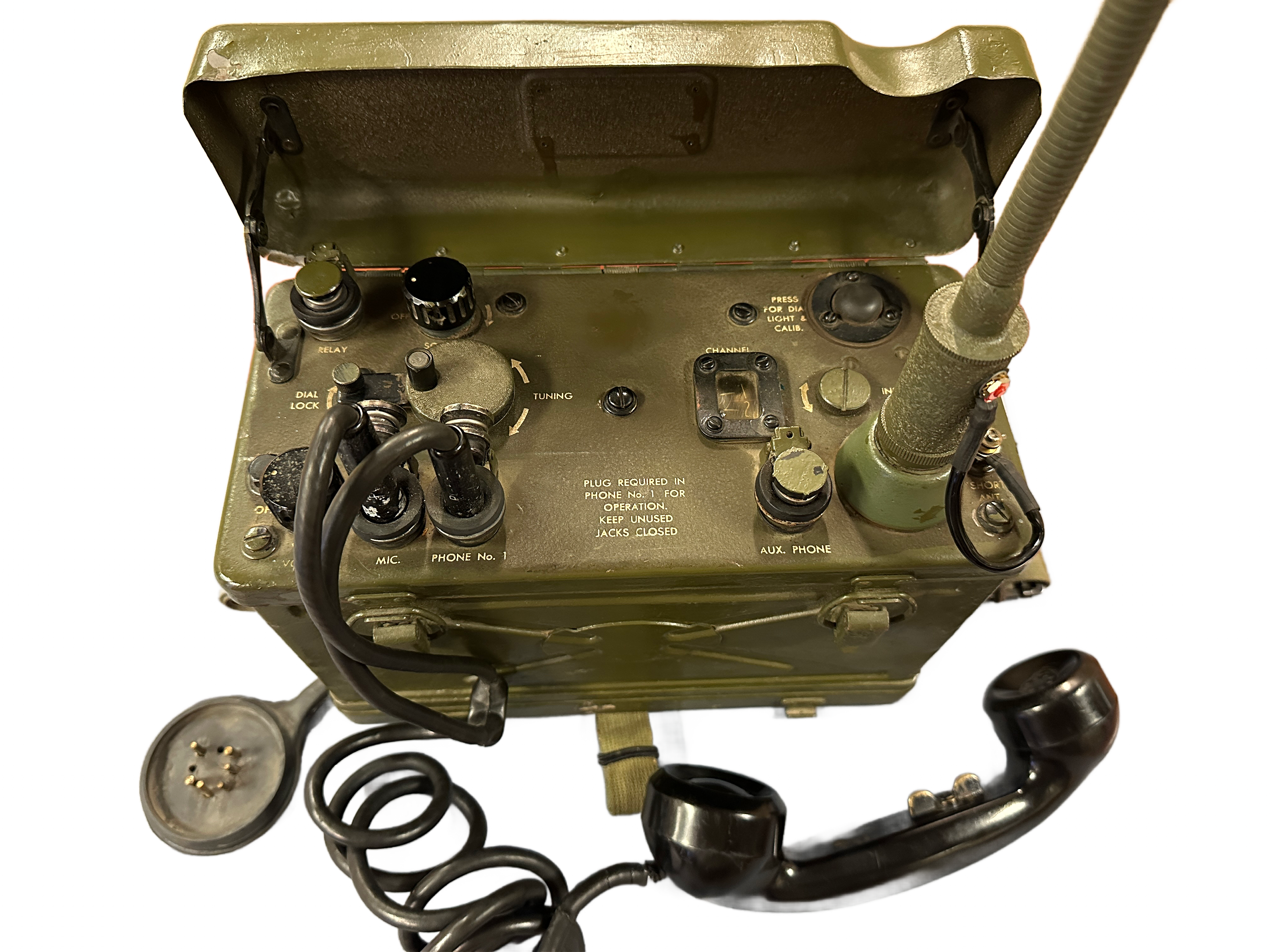 Original WWII U.S. Signal Corps BC-1000 Backpack Radio Receiver and ...