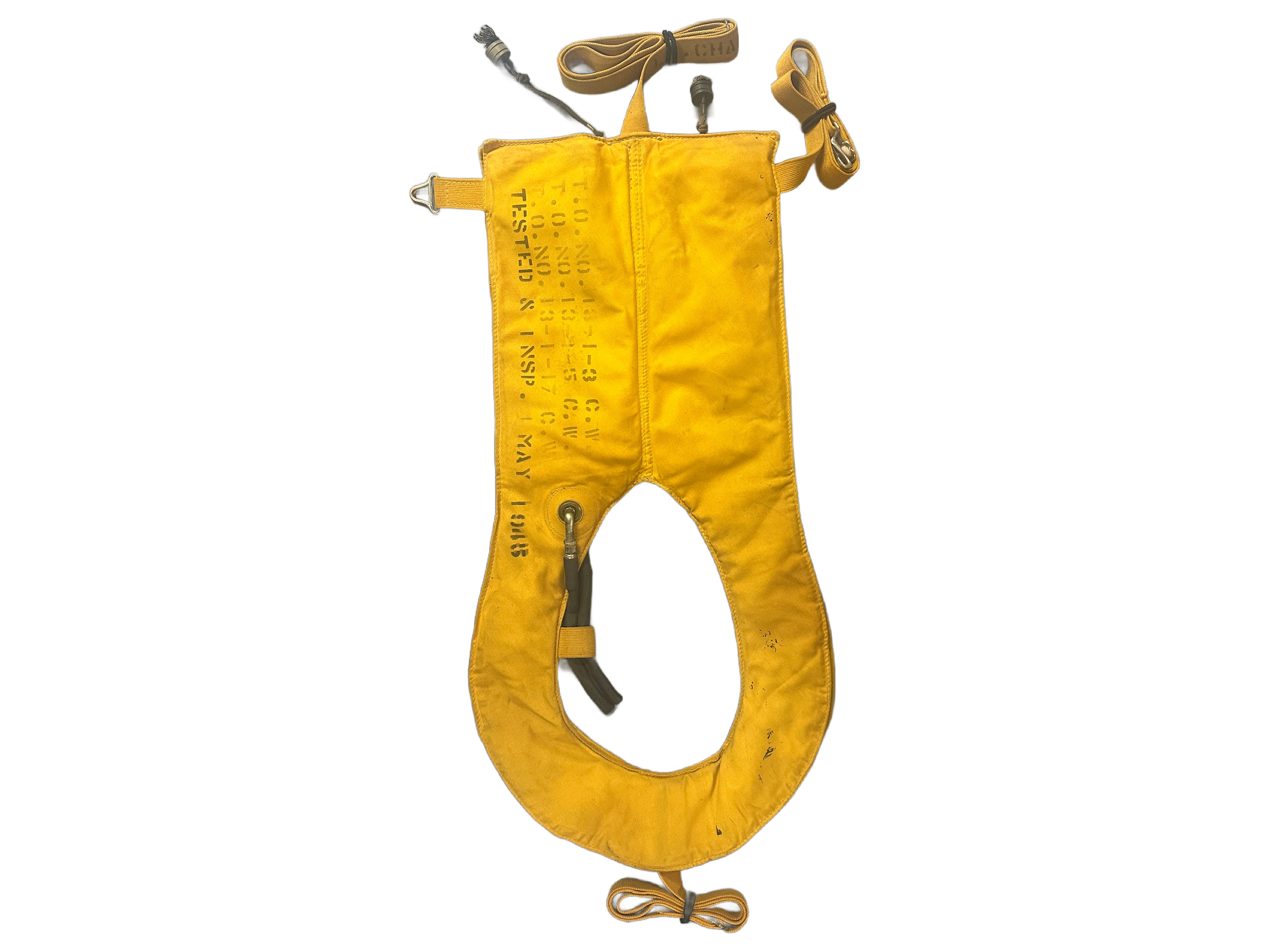 WW2 Original U.S. USAAF Crewmen Model B-3 Mae West Vest Life Preserver ...