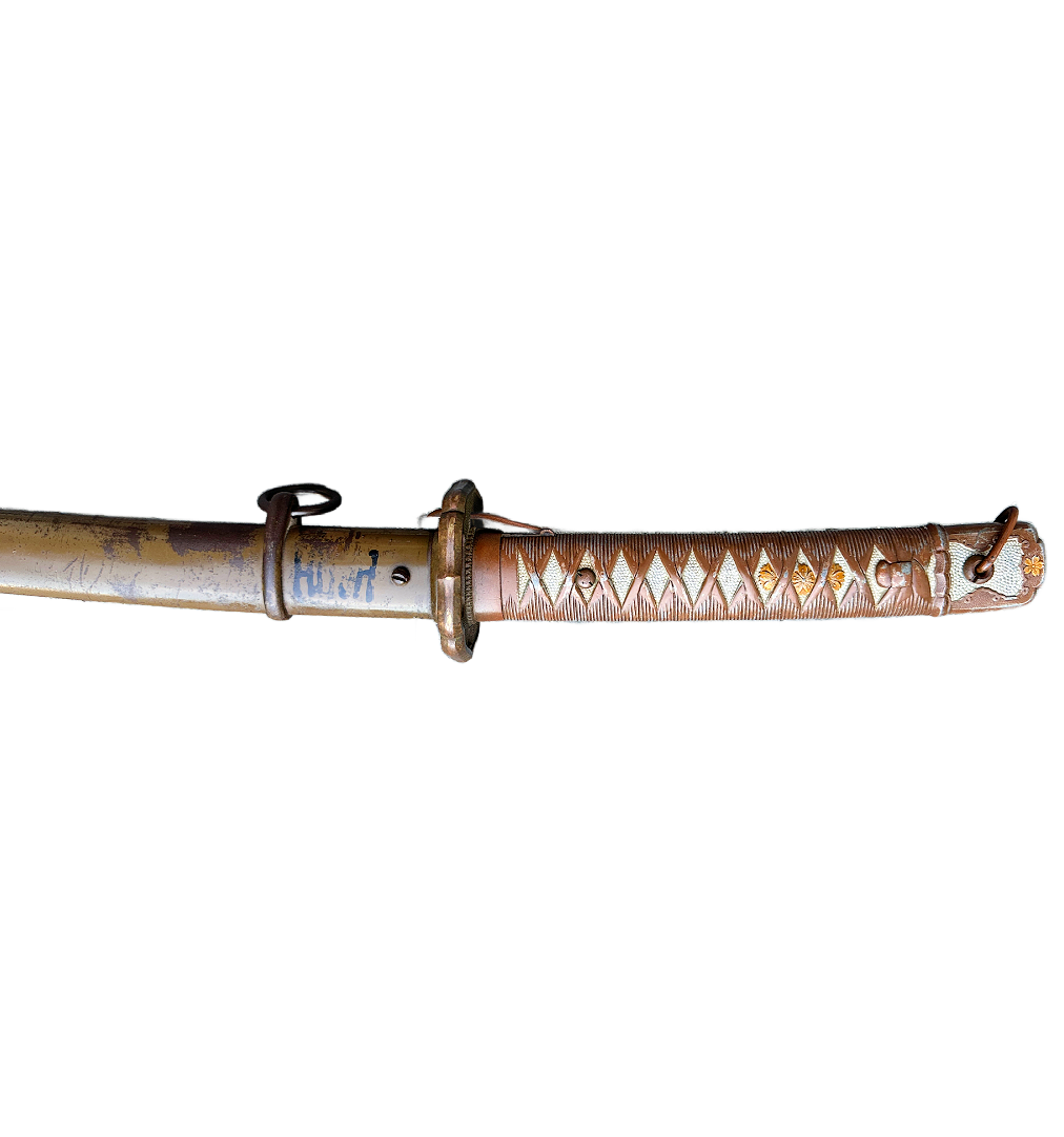 WW2 Japanese Original WWII Japanese Army Type 95 NCO Katana Samurai ...