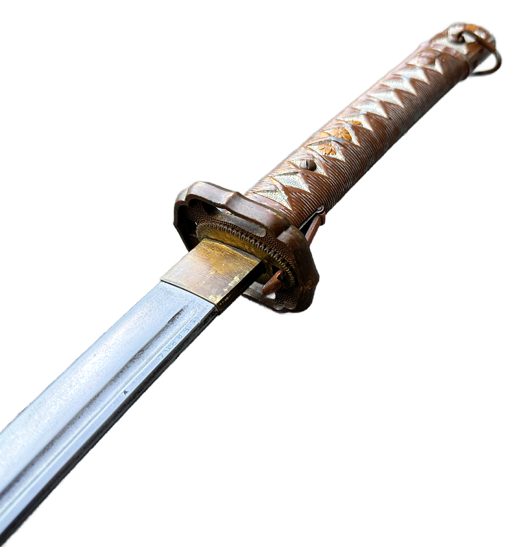 WW2 Japanese Original WWII Japanese Army Type 95 NCO Katana Samurai ...