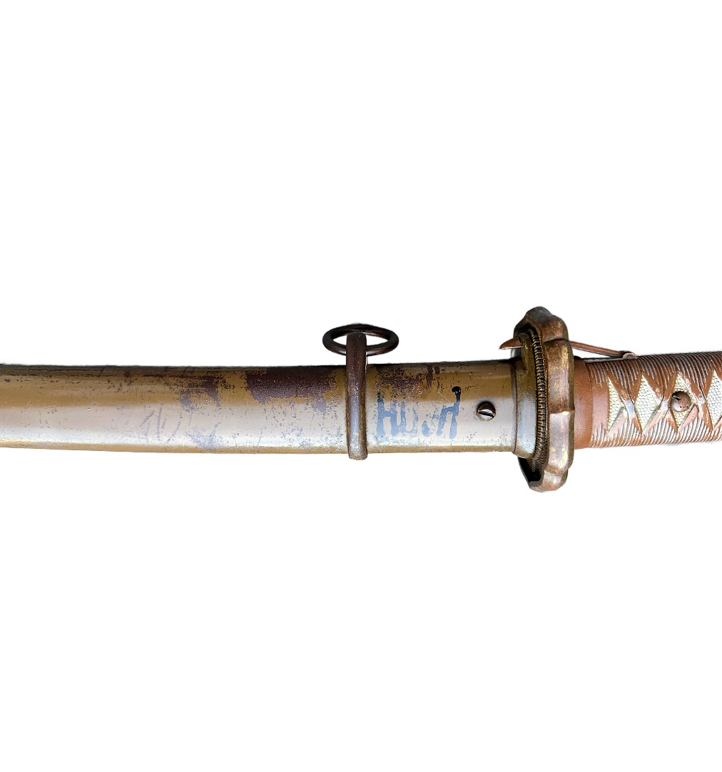 WW2 Japanese Original WWII Japanese Army Type 95 NCO Katana Samurai ...