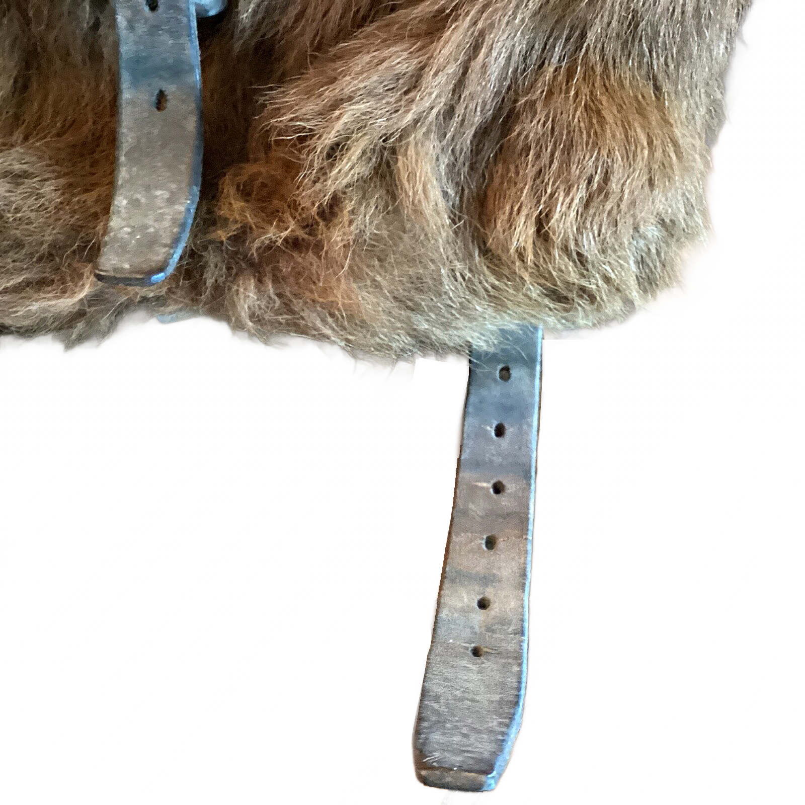WW2 Original German 1943 Military Pony Fur Backpack Tornister Rucksack ...