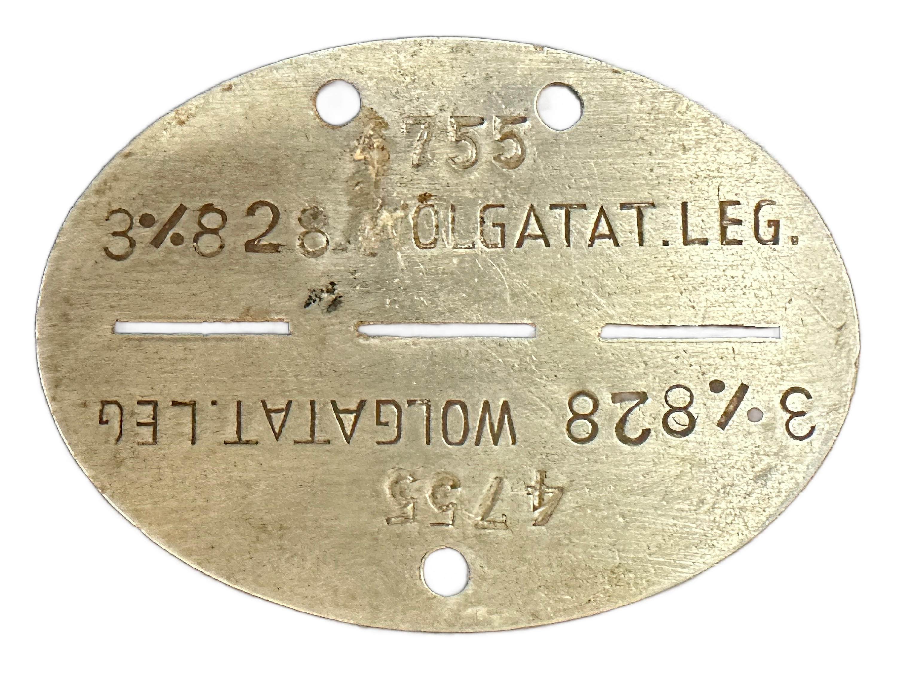 WW2 German Third Reich Dog Tags Group & Tag Identification Books by ...