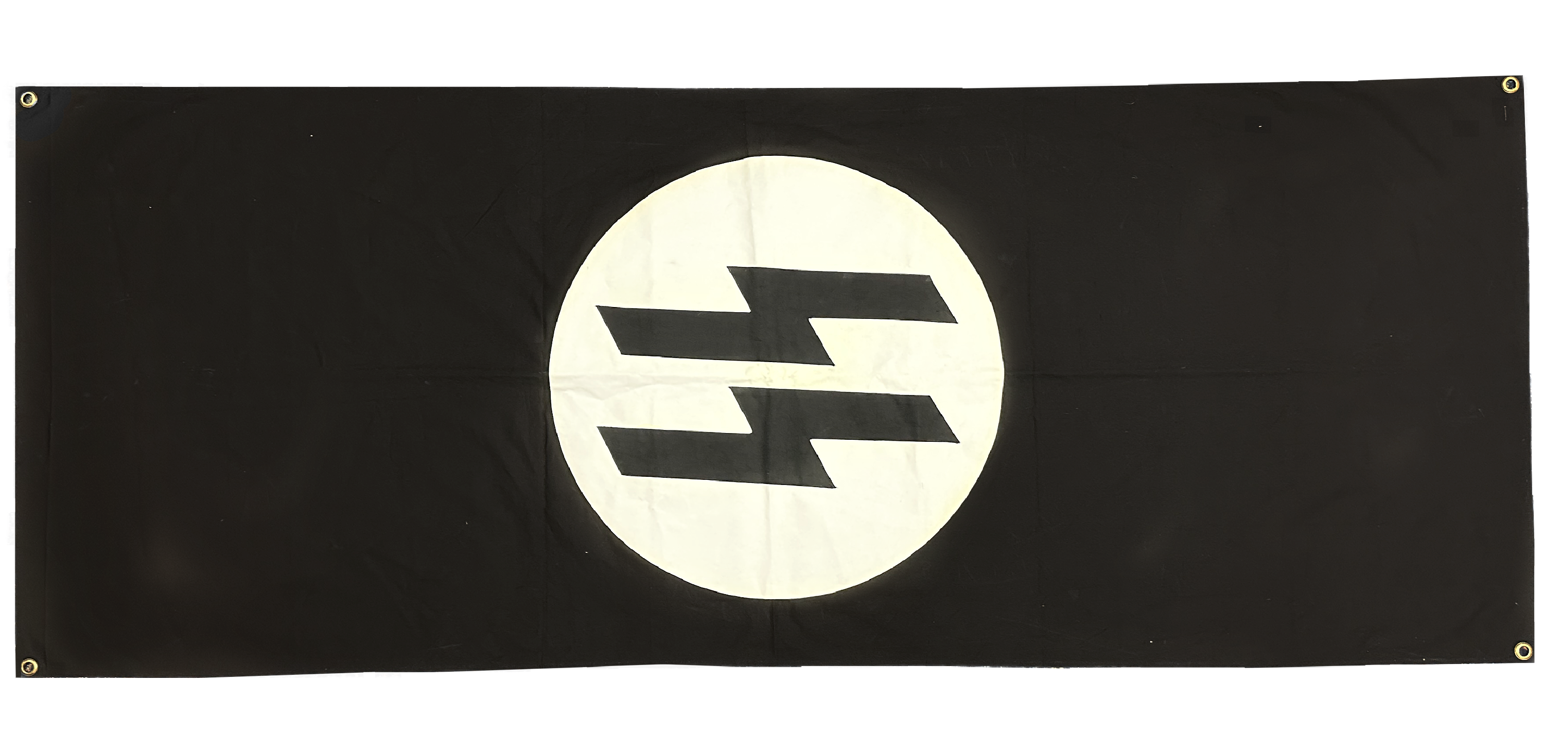 WW2 German SS Runes Banner Wall Flag, Very-Large Size 7' x 4' Original ...