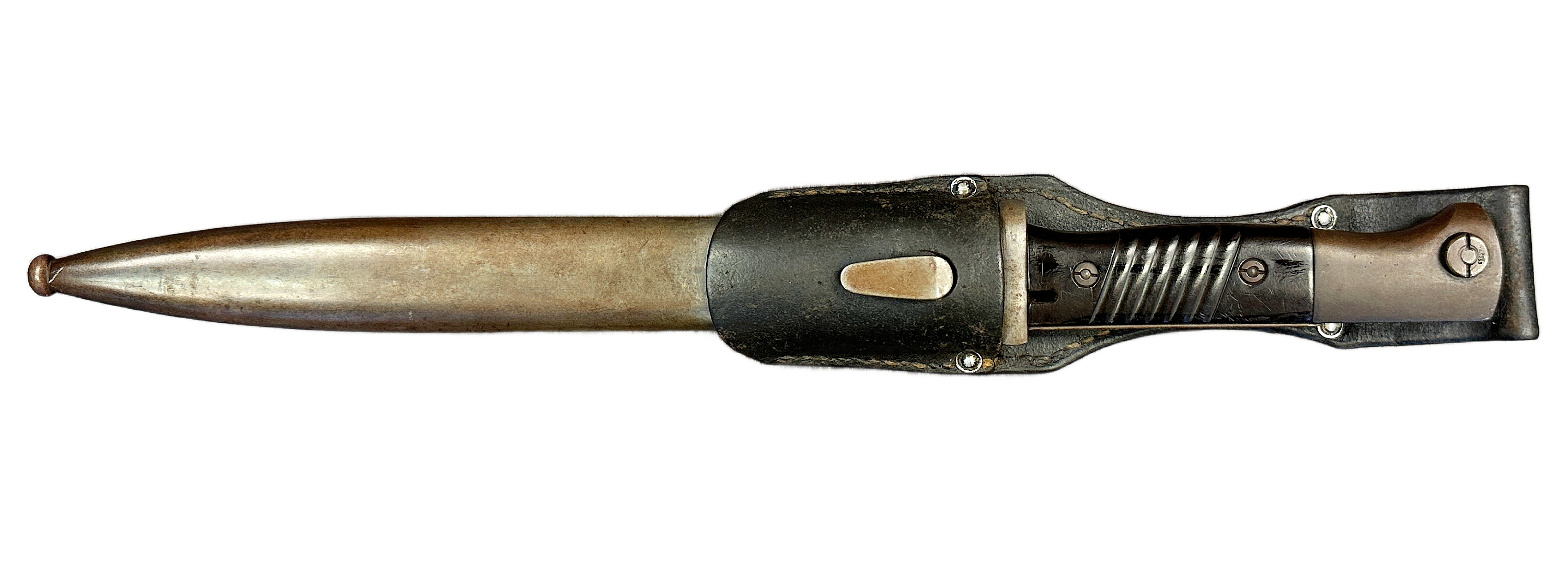 WW2 German K98 Bayonet & Scabbard, Frog Marked 1940 By Carl Eickhorn ...