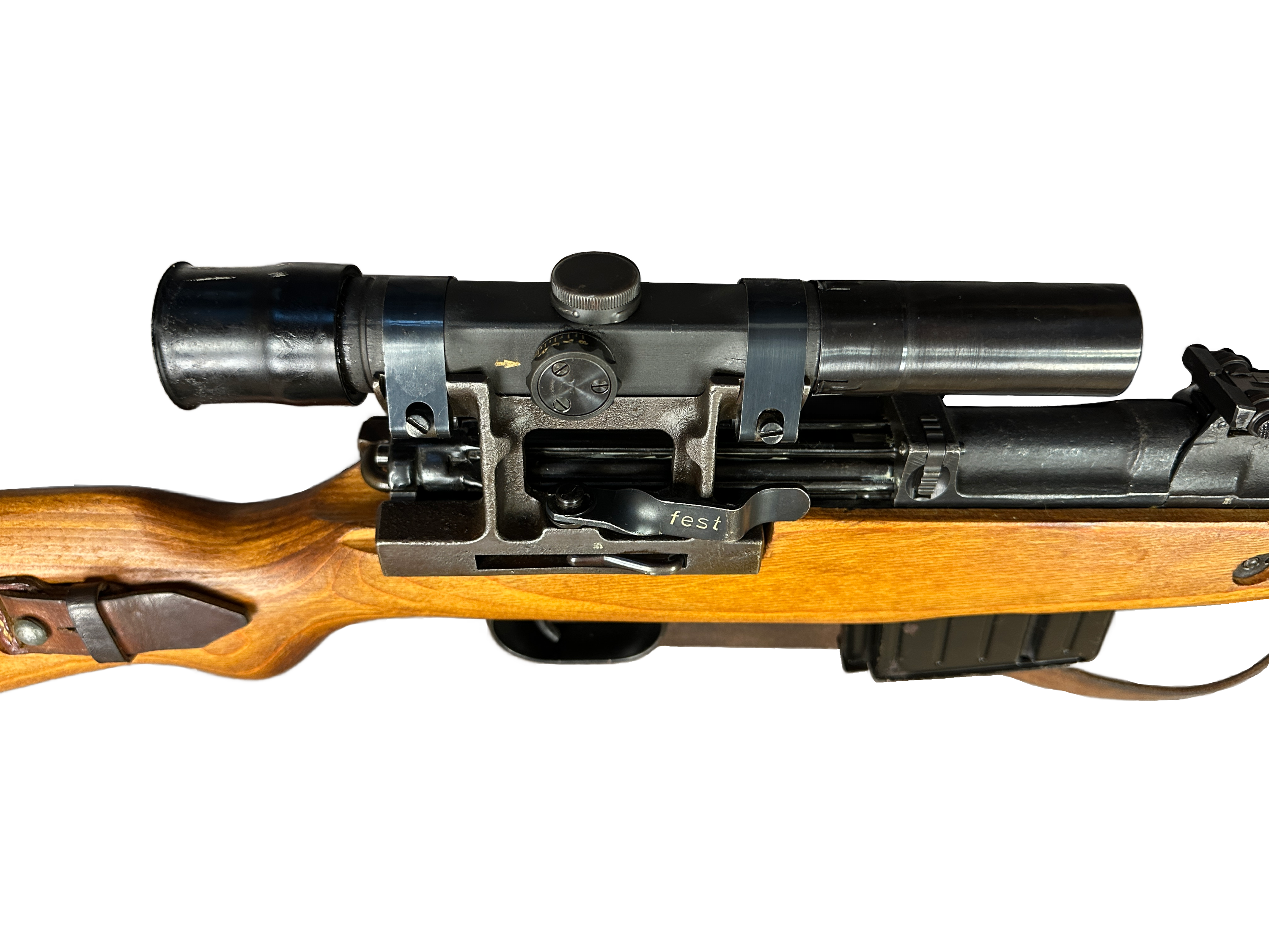 WW2 Original German 1943 Walther G43 Caliber 8mm Rifle with ZF4 Scope ...