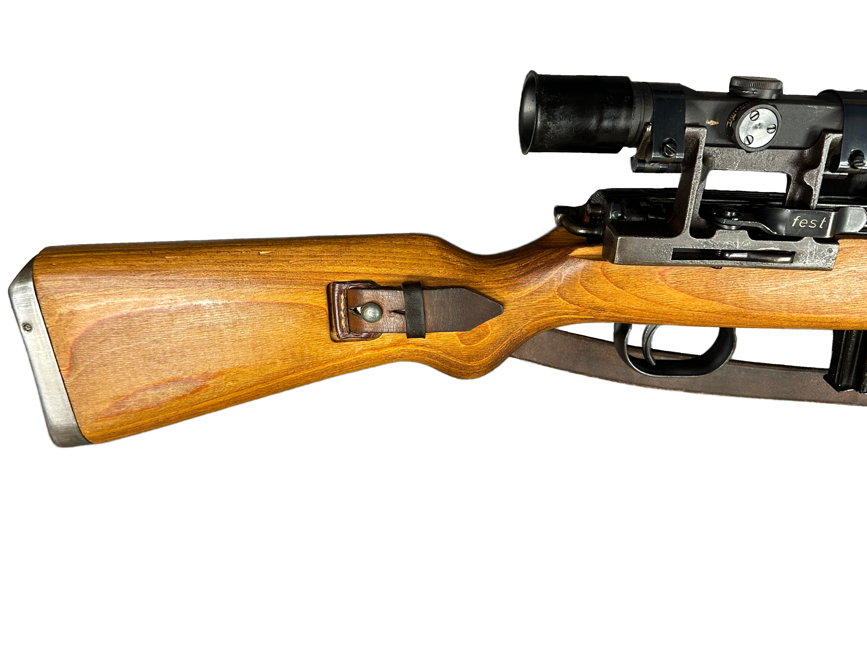 WW2 Original German 1943 Walther G43 Caliber 8mm Rifle with ZF4 Scope ...