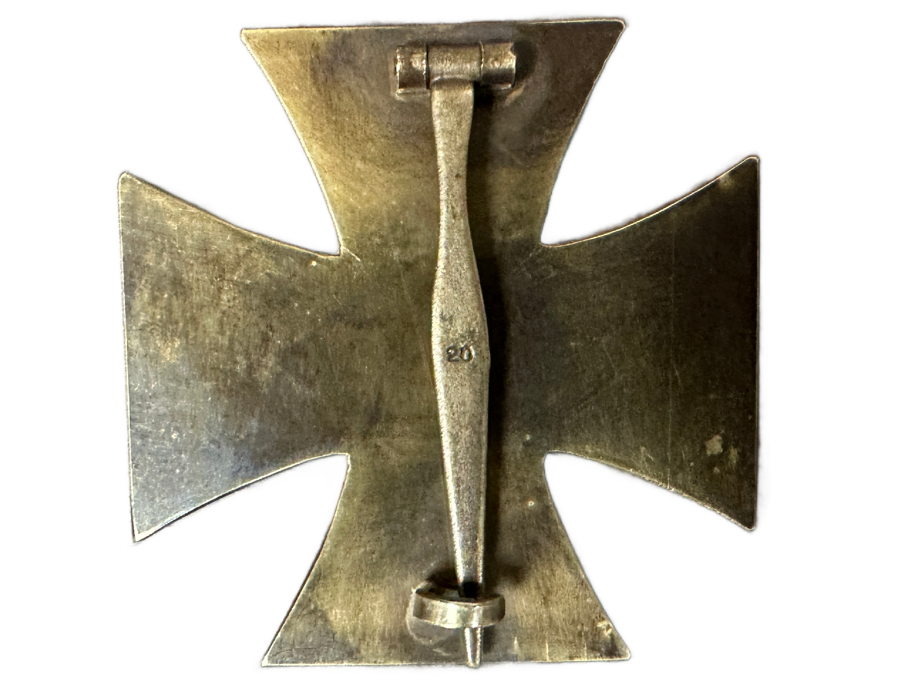 Original WW2 German Third Reich Iron Cross 1st Class Marked 20 By C.F ...