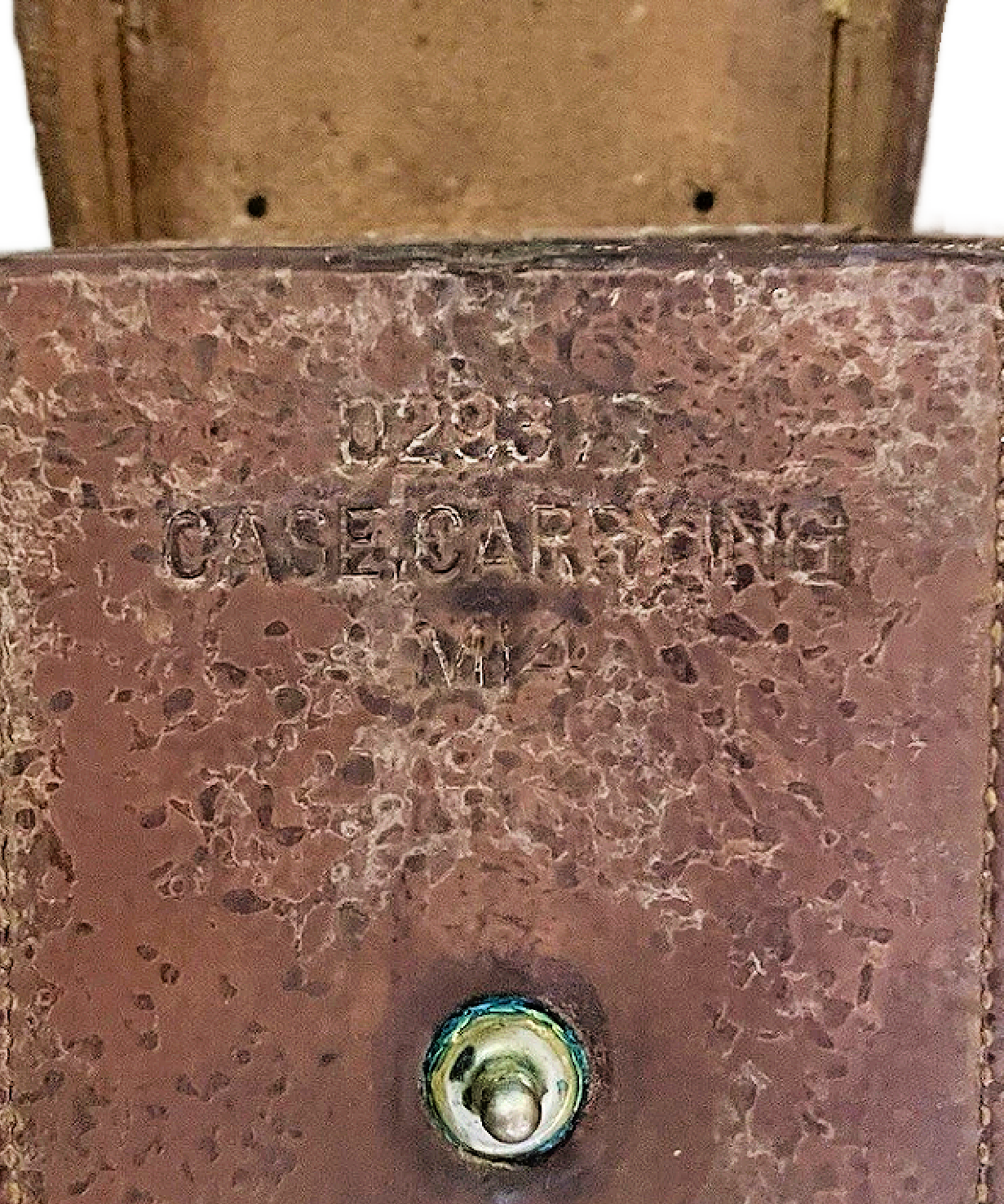 WW2 US Military Mortar Sight Leather Carrying Case M14 | World War I ...