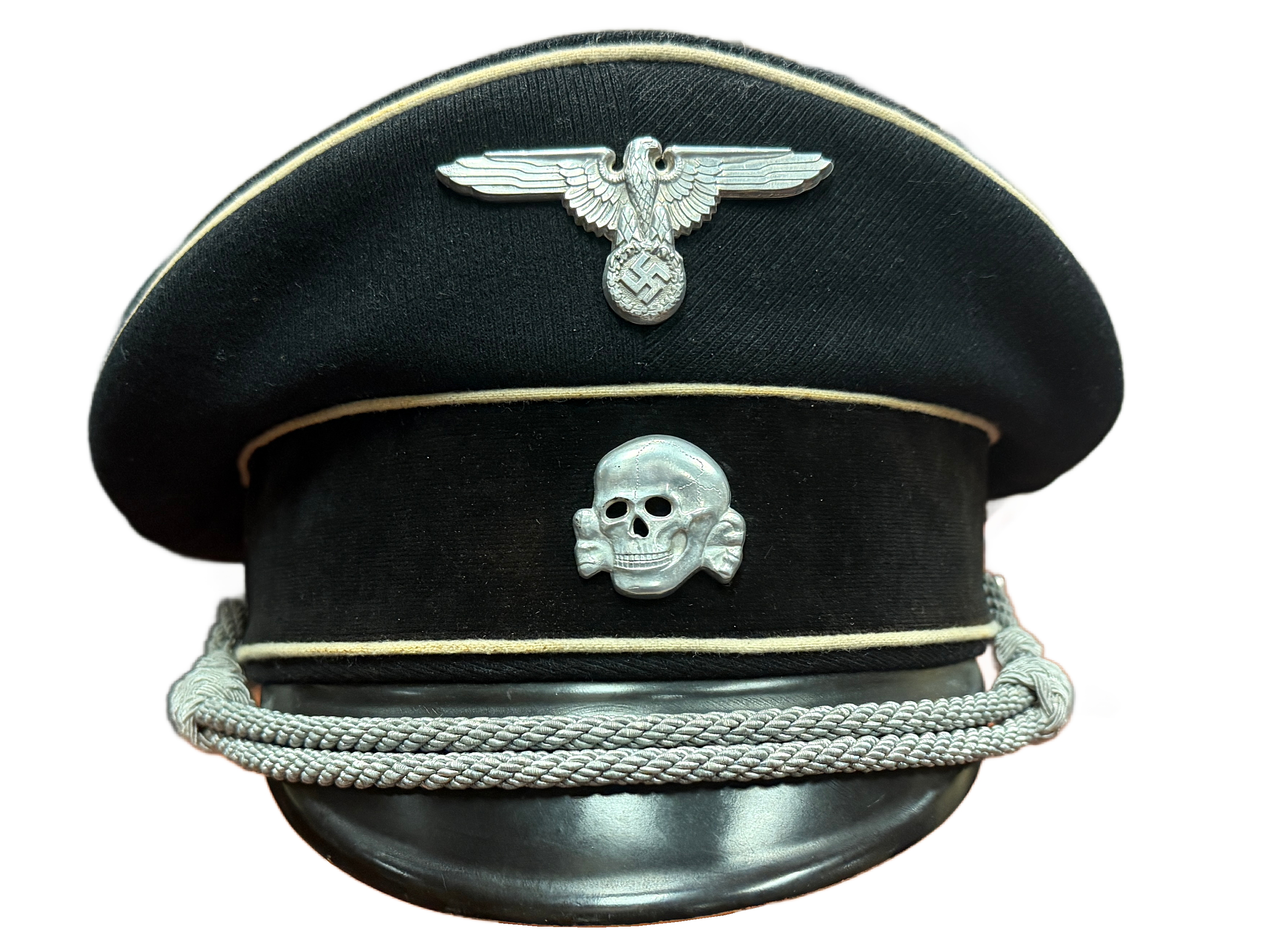 WW2 original German 1939 Allgemeine SS Generals Visor Cap by Erel For ...