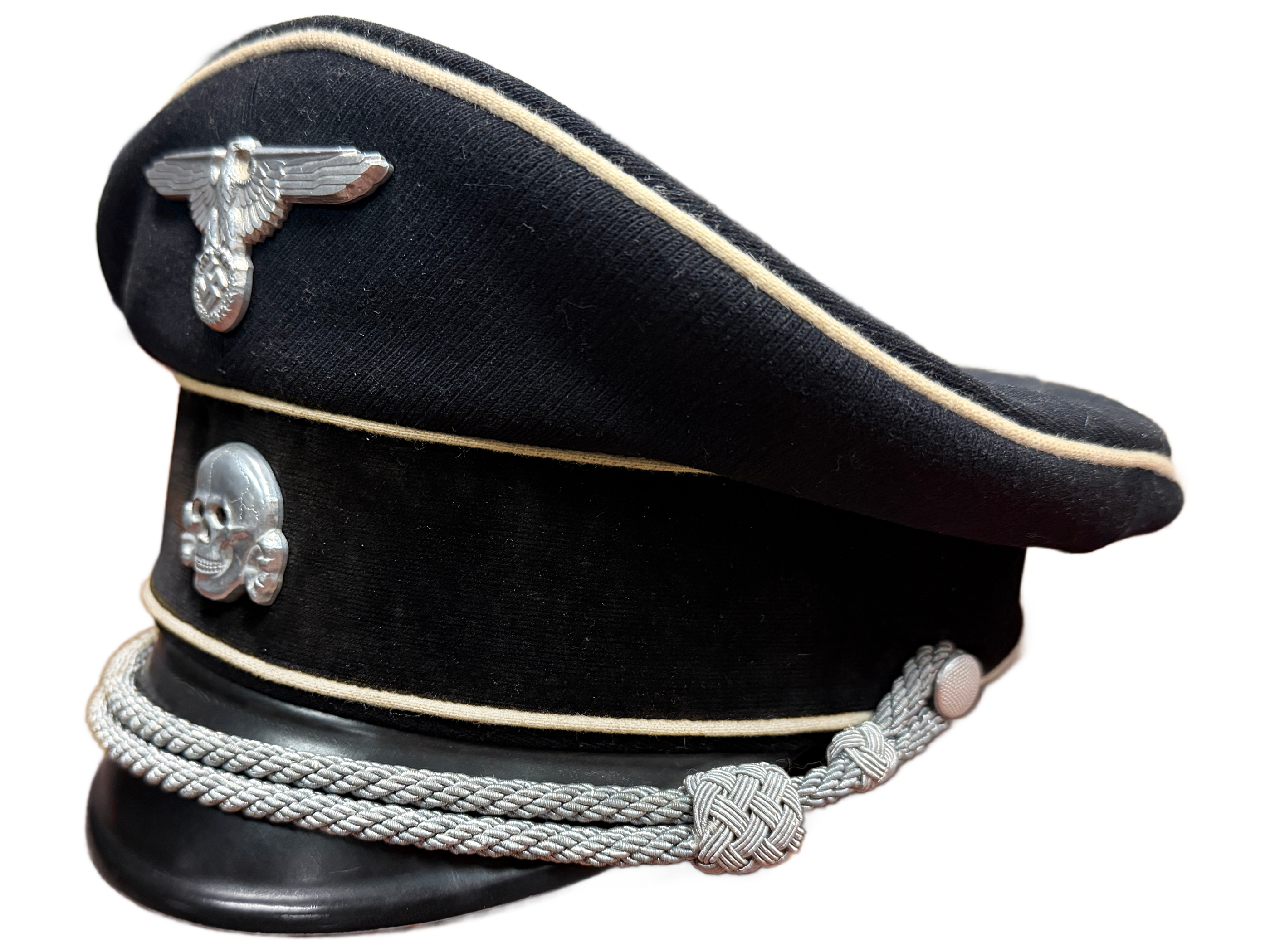 WW2 original German 1939 Allgemeine SS Generals Visor Cap by Erel For ...