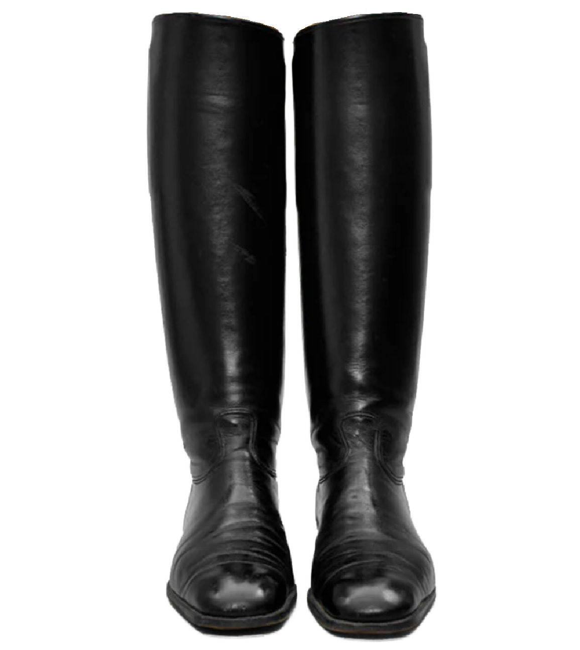 Original WW2 German Allgemeine SS Officer’s Black Leather Tall Boots ...