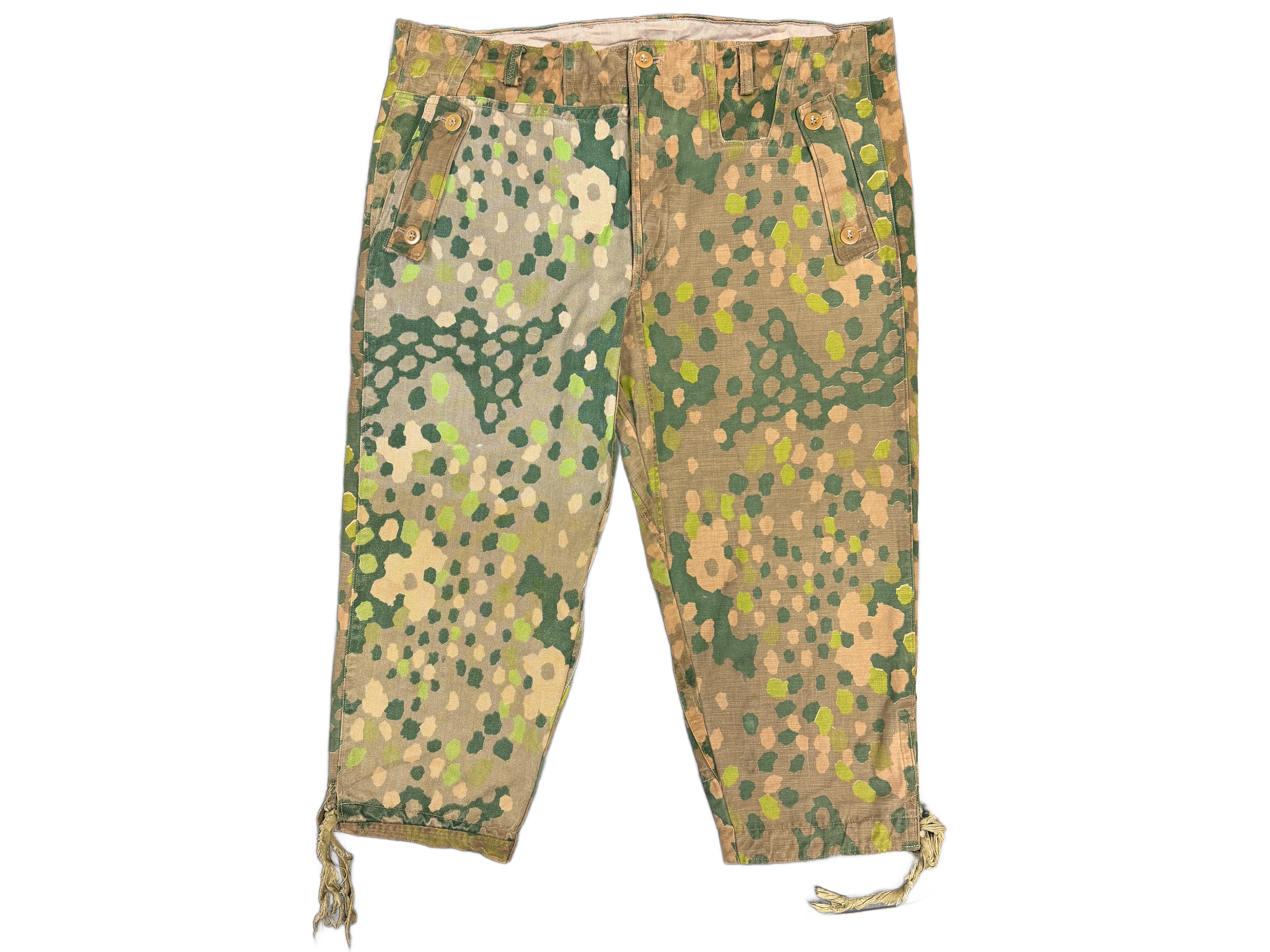 WW2 Original German Waffen-SS Dot-Pattern M44 Camouflage Trousers for ...