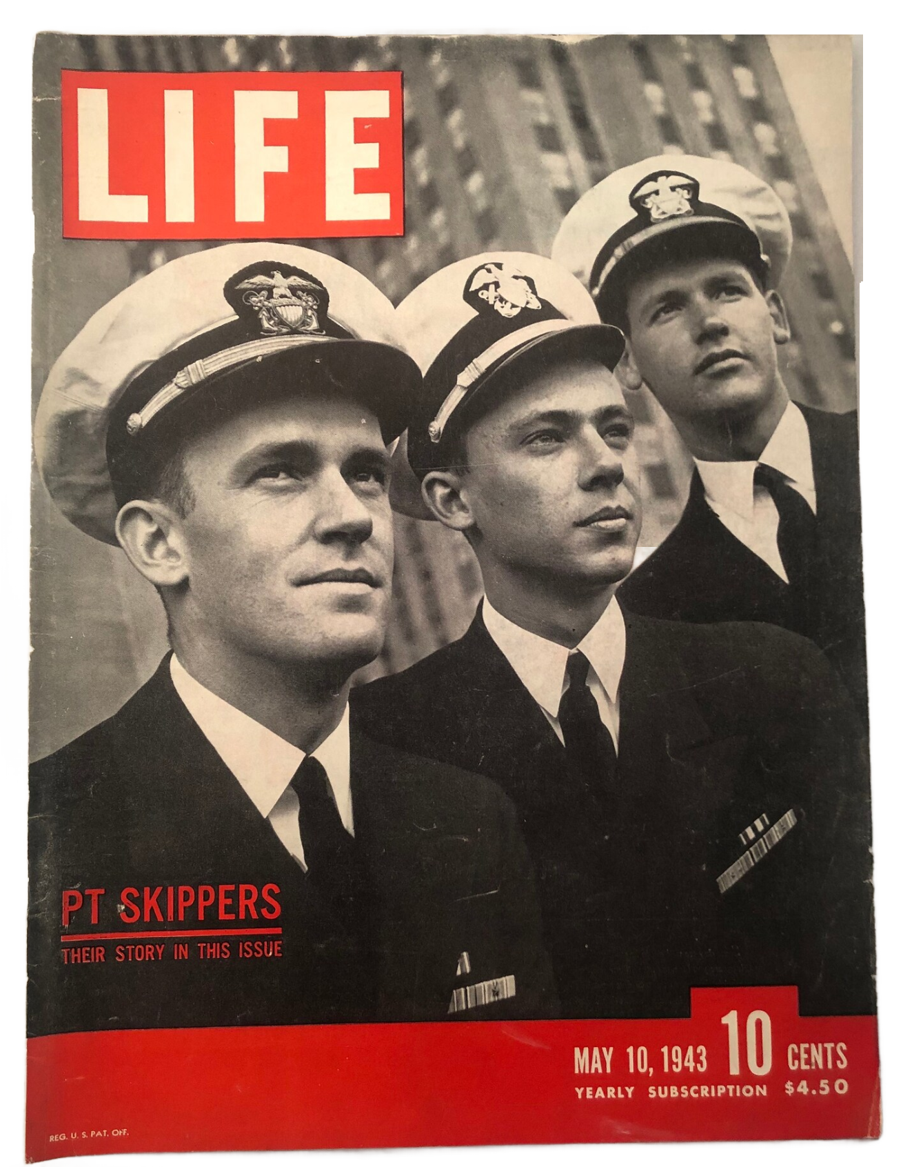 Original WW2 ERA LIFE Magazine Dated May 10, 1943 Cover Story PT ...