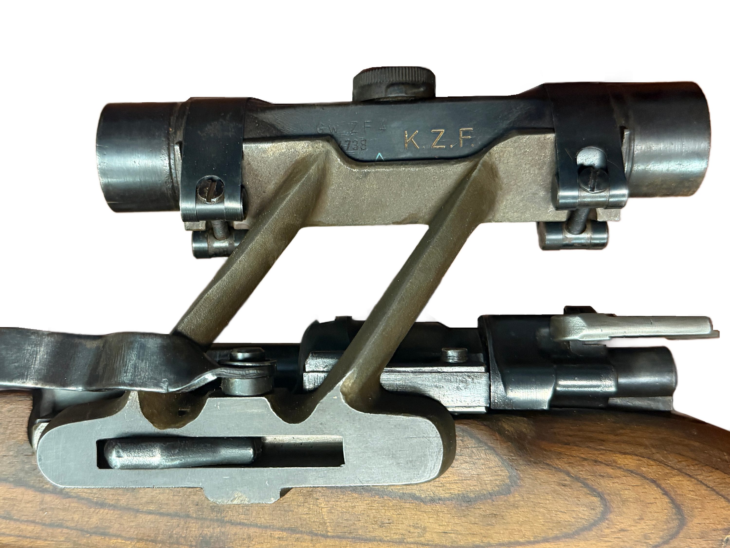 WW2 Original German K98 Matching 1944 Bolt-Action Caliber 8mm Sniper ...