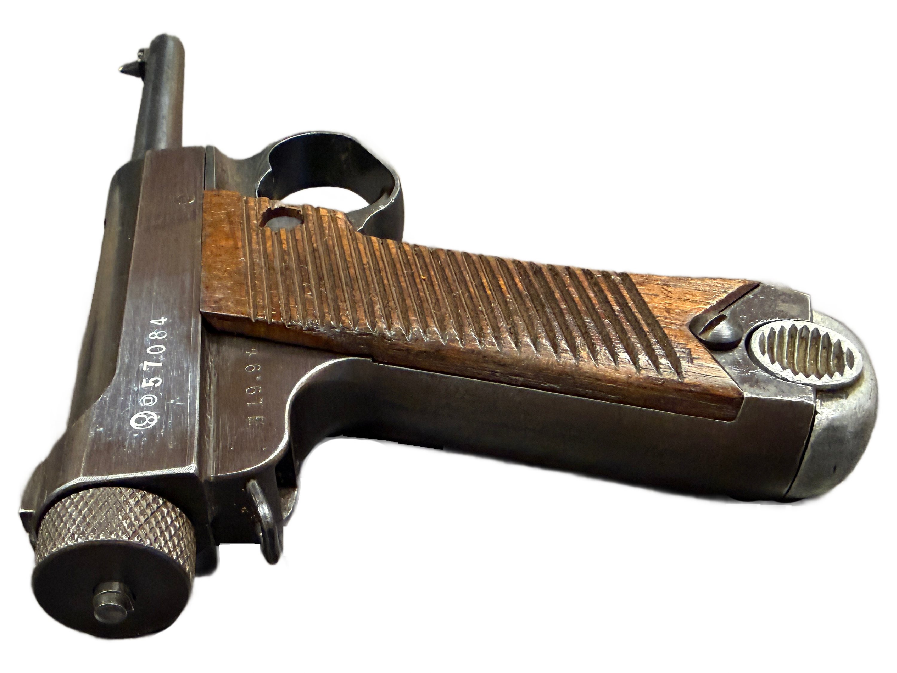WW2 Original 1944 Japanese Nagoya Type 14 Nambu 8mm Pistol Rig | World ...