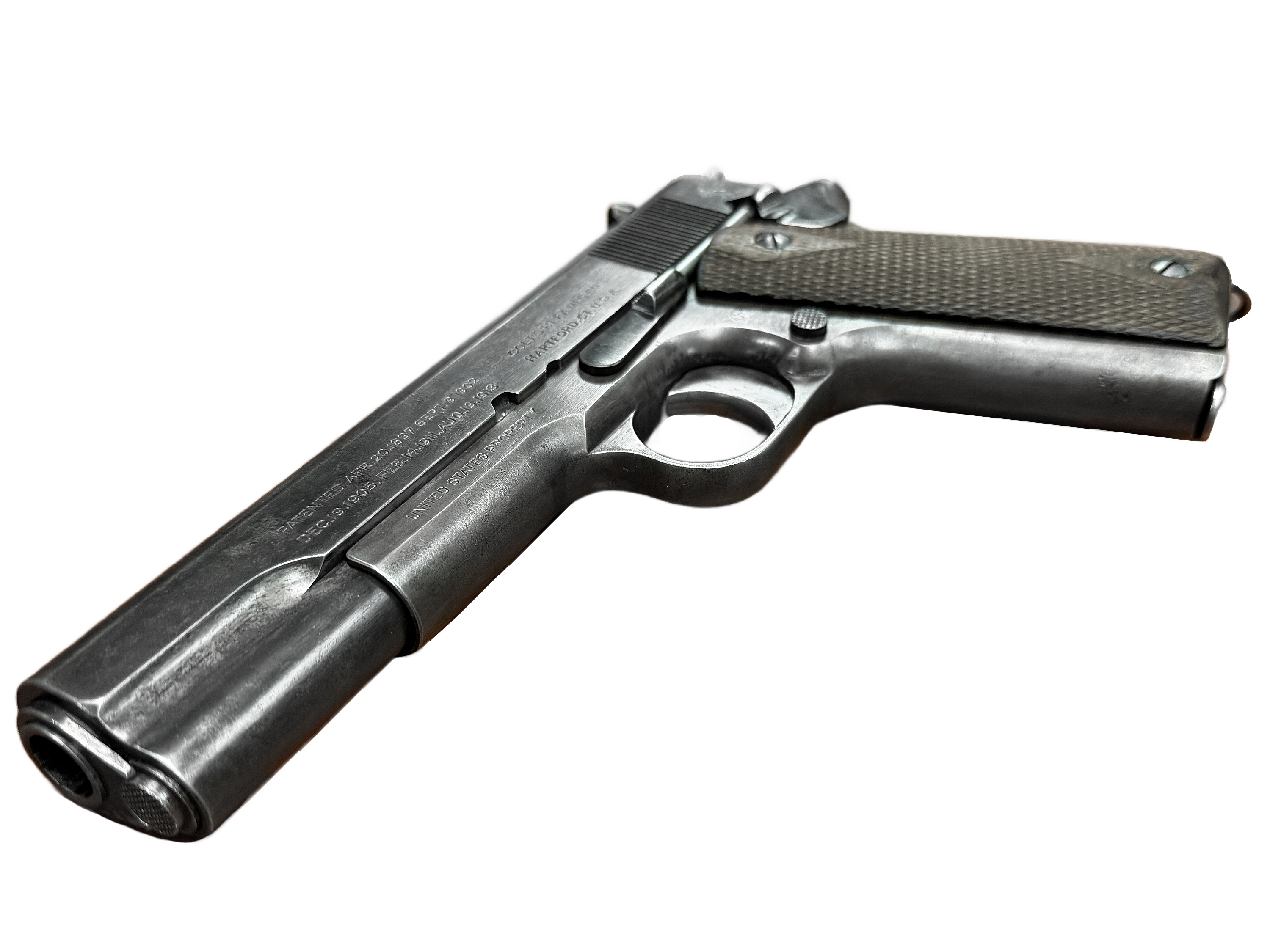 WW1 US Colt M1911 Dated 1917 Cal. 45 acp All-Matching Semi-Auto Pistol ...