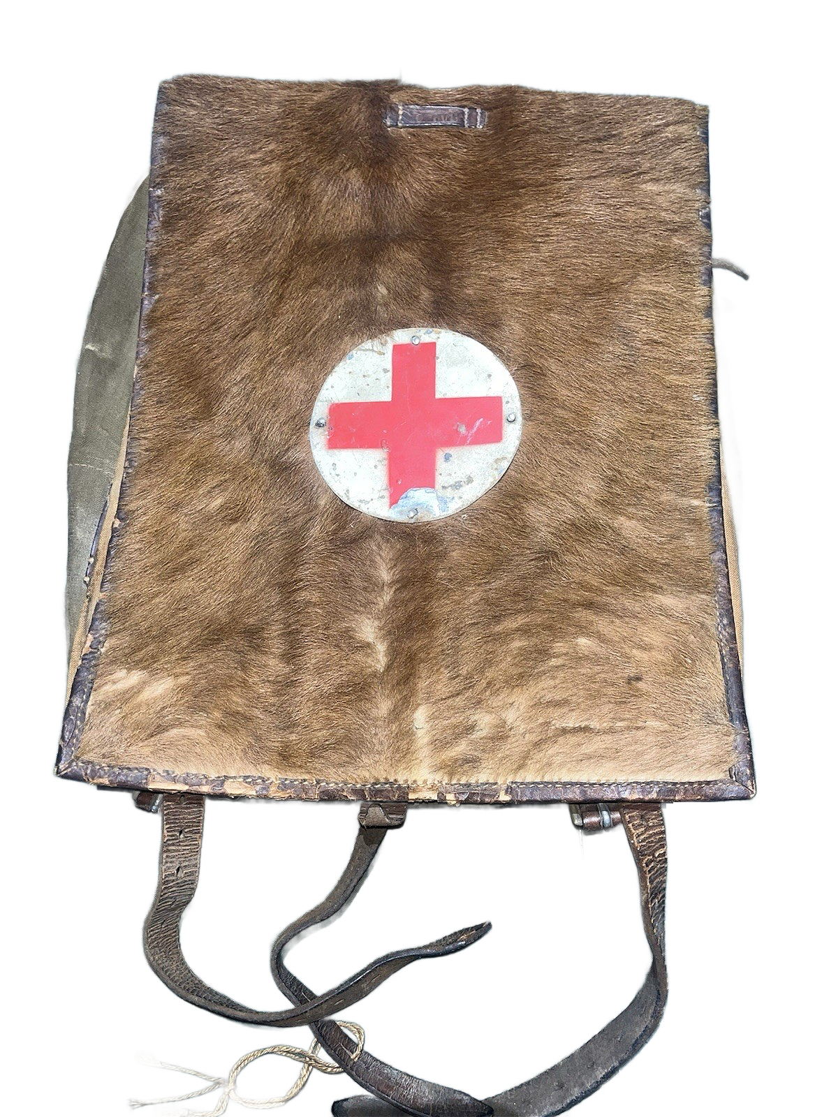 WW2 Original German Medic Uniform Horsehair Tornister Backpack Rucksack ...