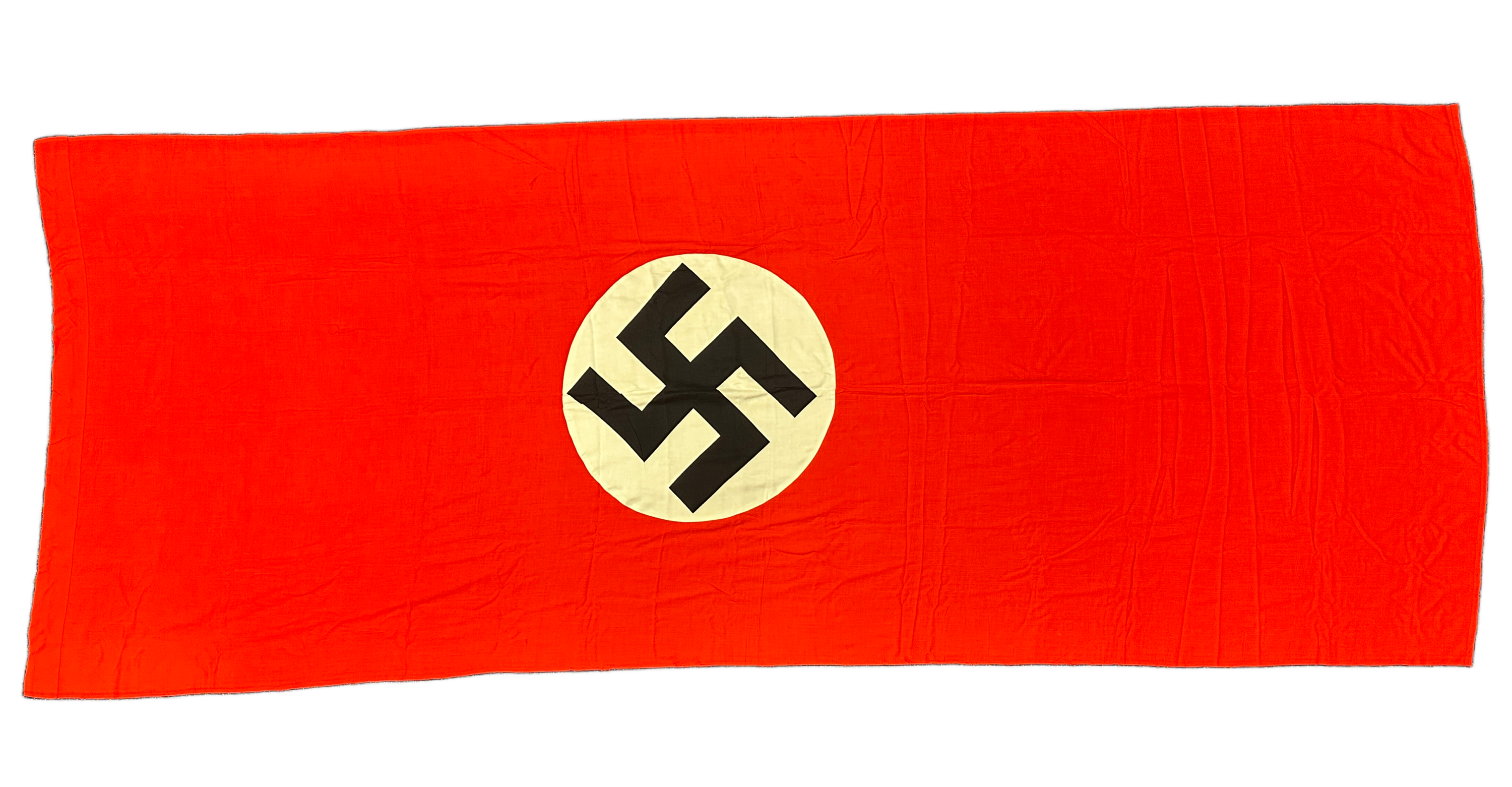 German Nazi NSDAP 10ft X 4ft Third Reich Double Sided Cloth Hall Banner ...