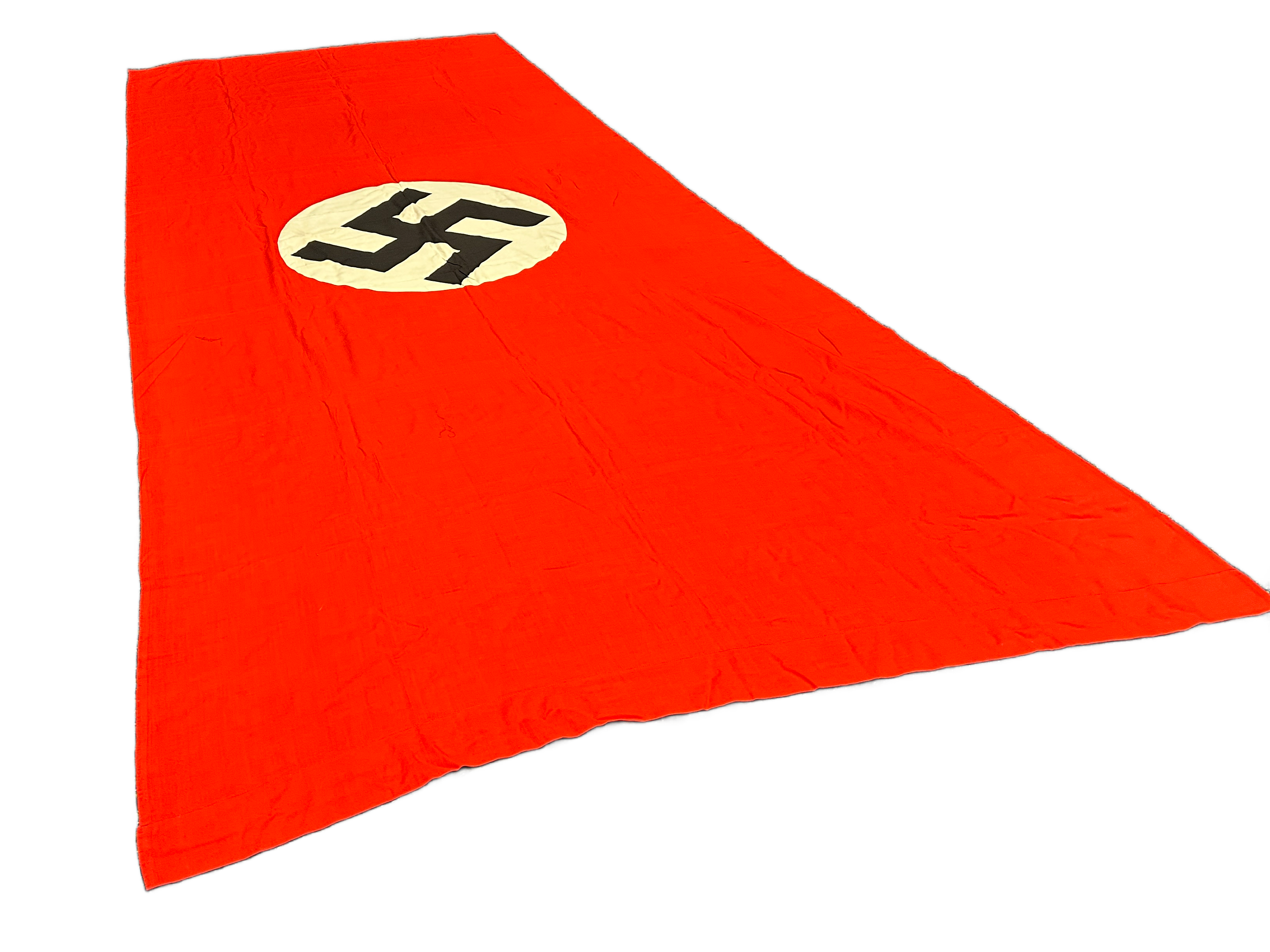 German Nazi NSDAP 10ft X 4ft Third Reich Double Sided Cloth Hall Banner ...
