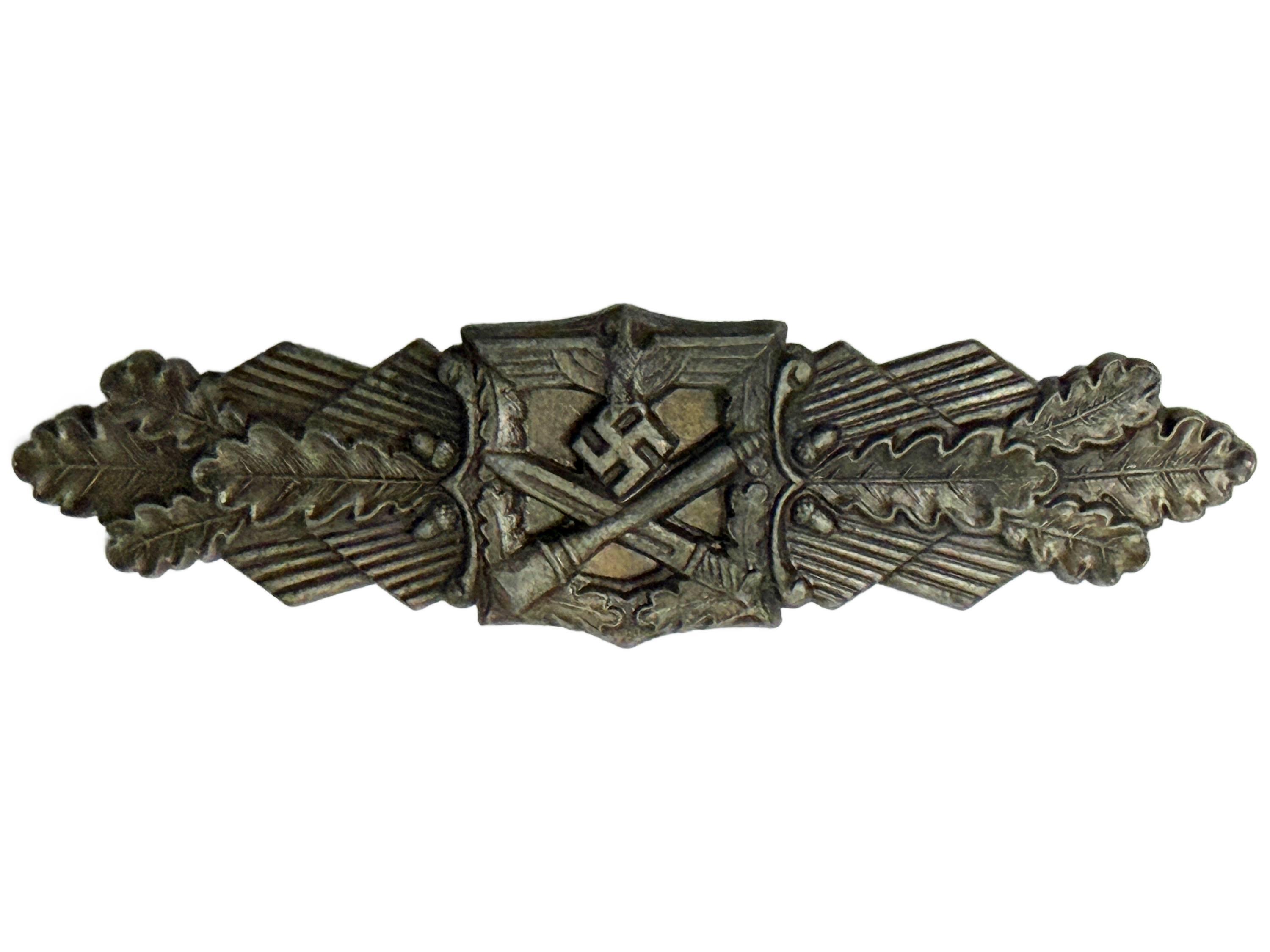 Original WW2 German Close Combat Badge in Bronze By Friedrich Linden ...